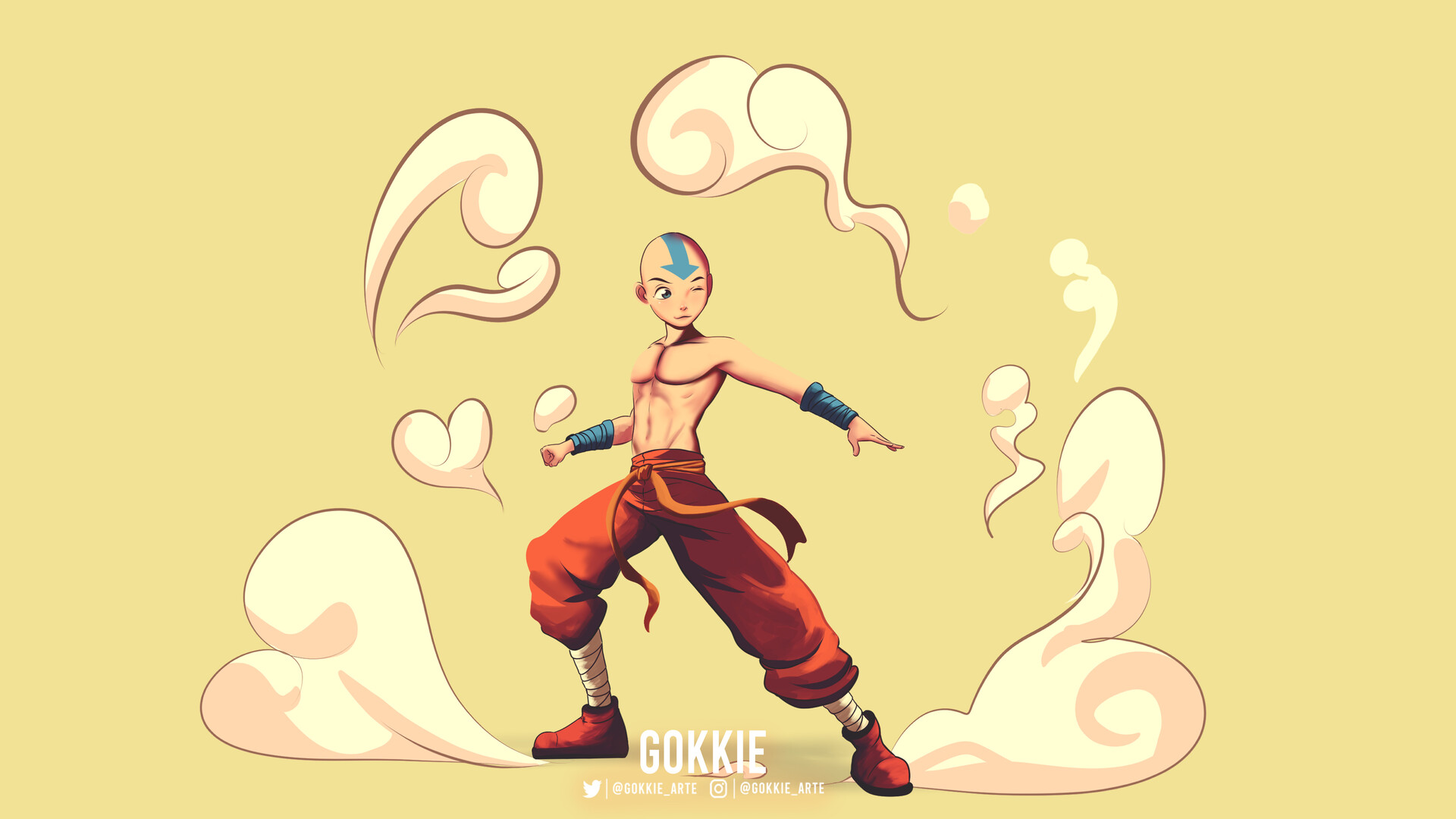 ArtStation - Aang (Avatar: The Last Airbender)