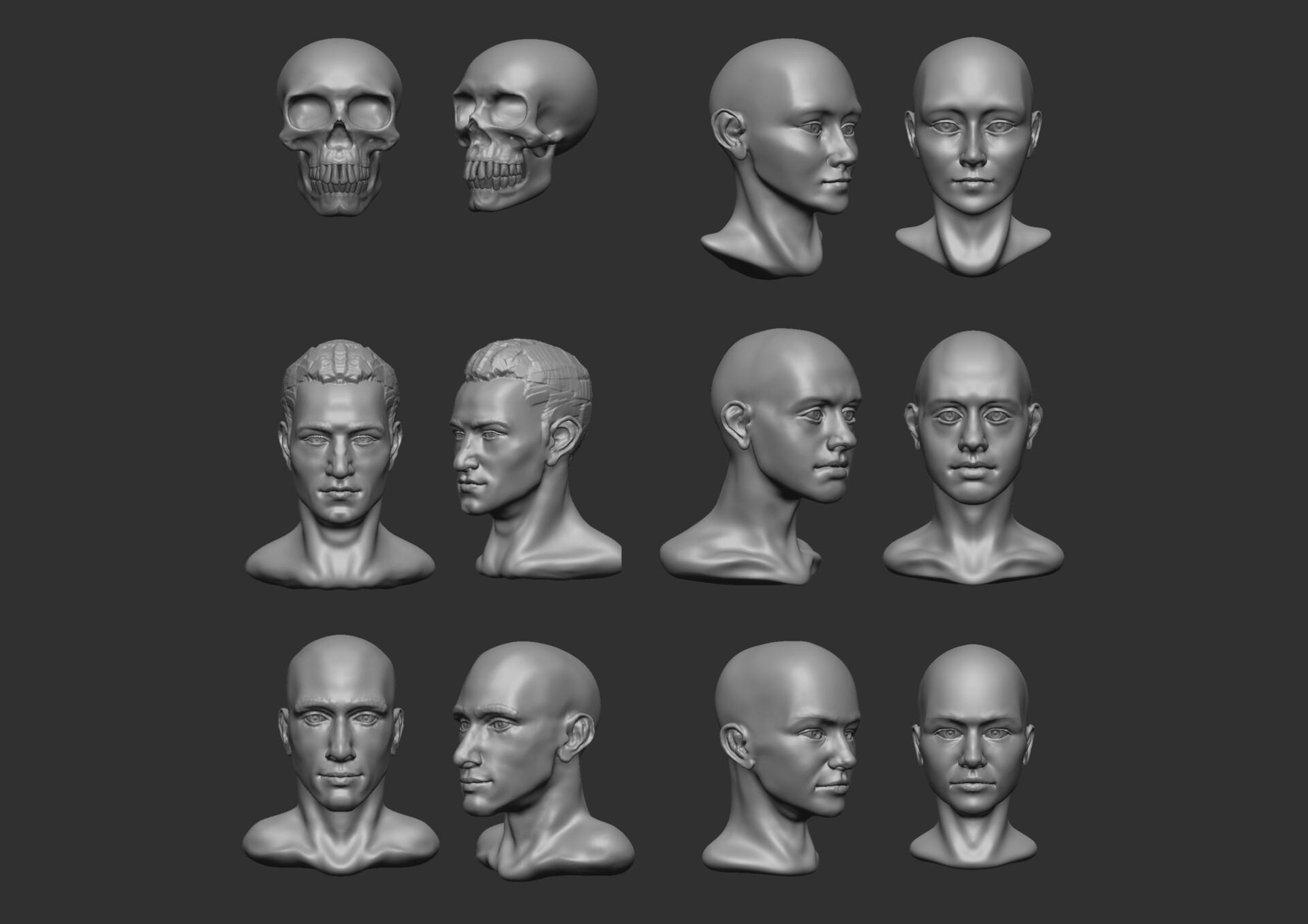 ArtStation - Anatomy Studies
