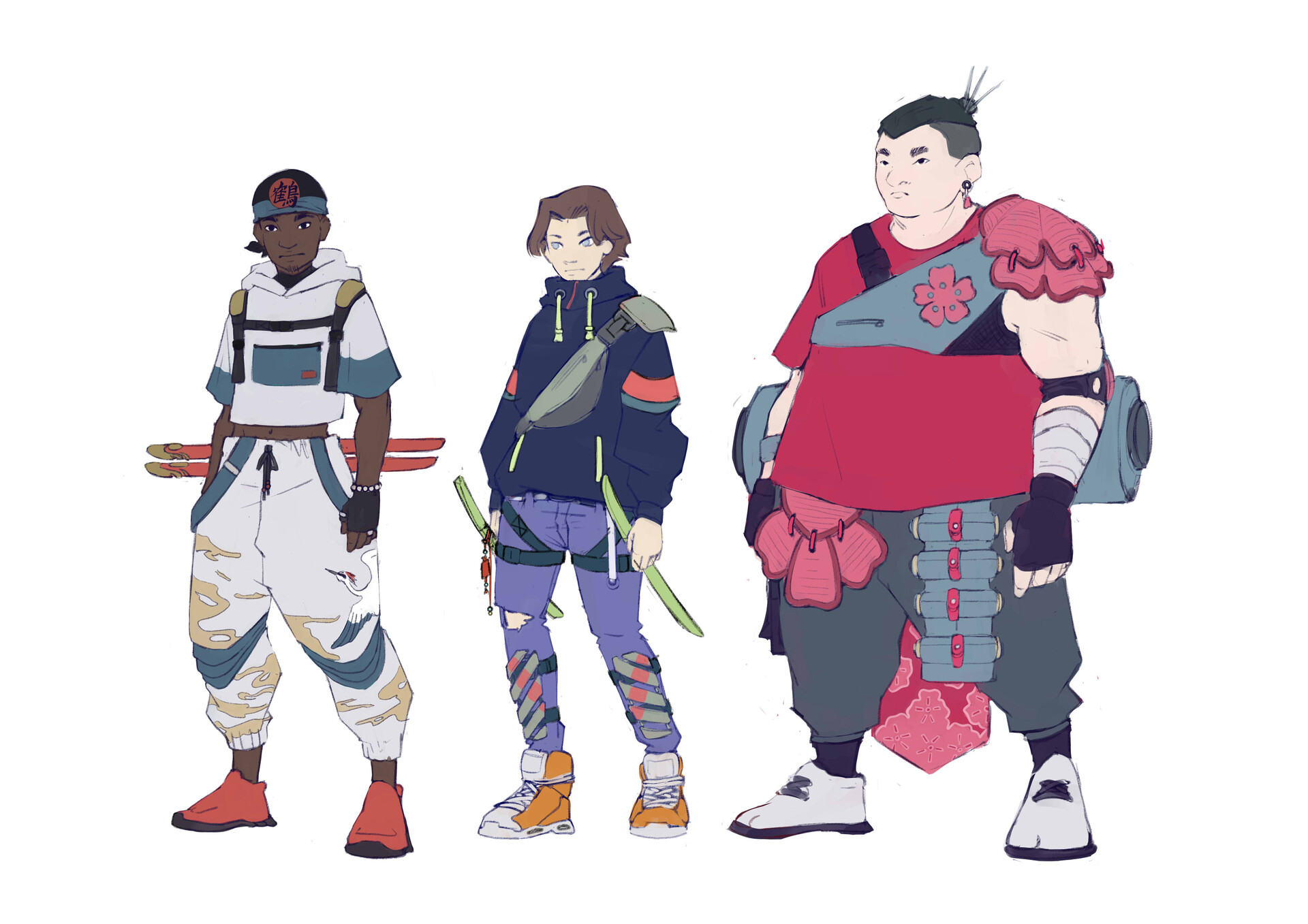 ArtStation - Neo Samurai Character