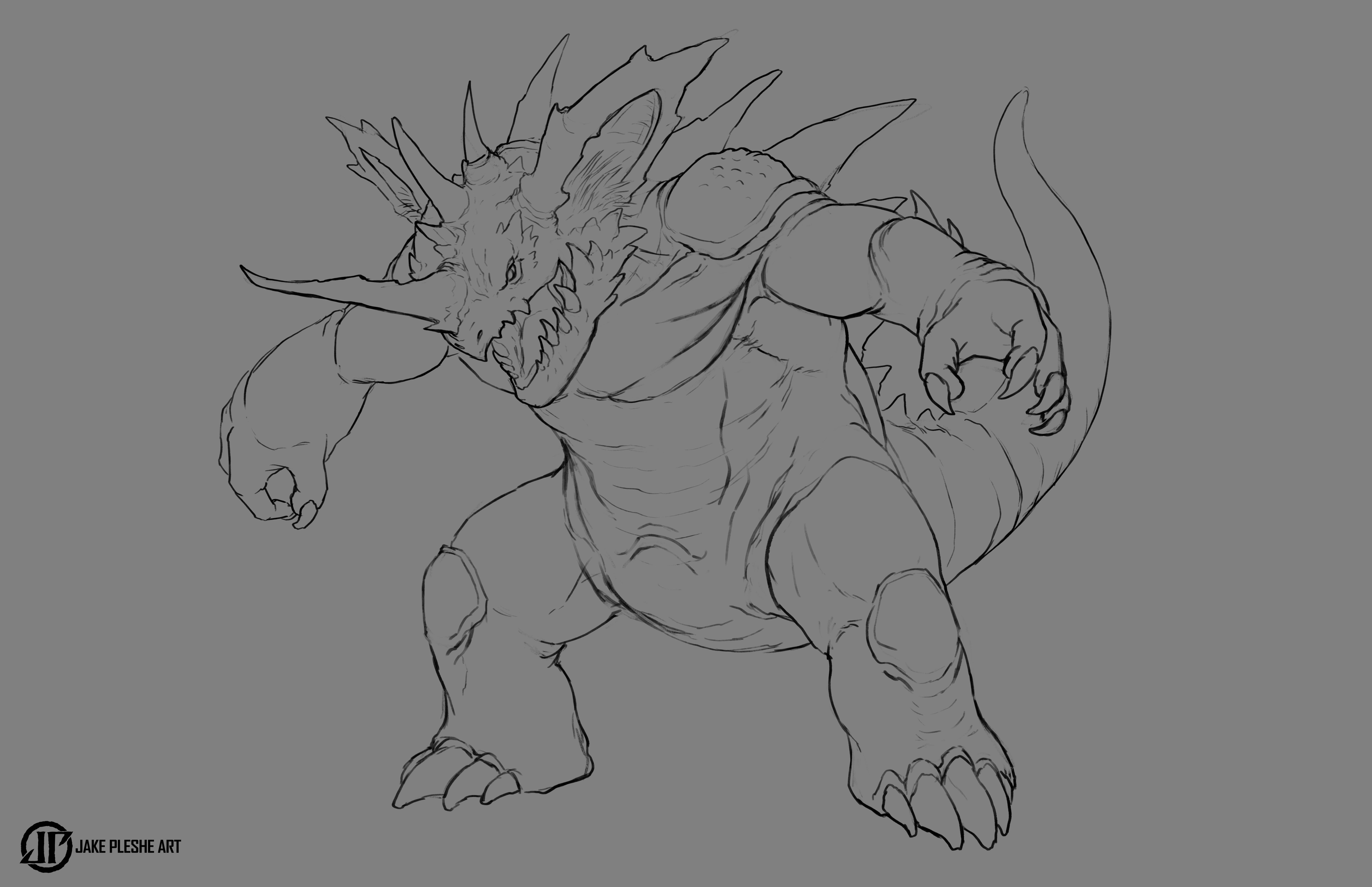 nidoking coloring page