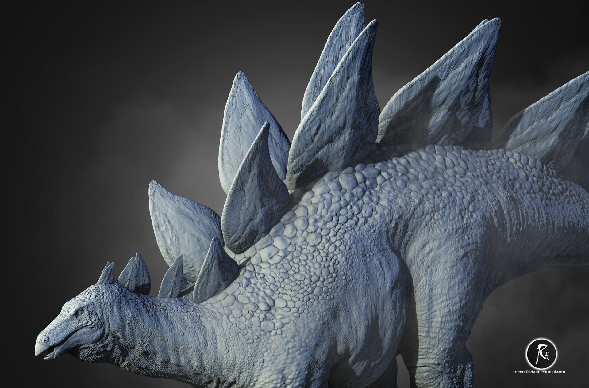 ArtStation - Stegosaurus