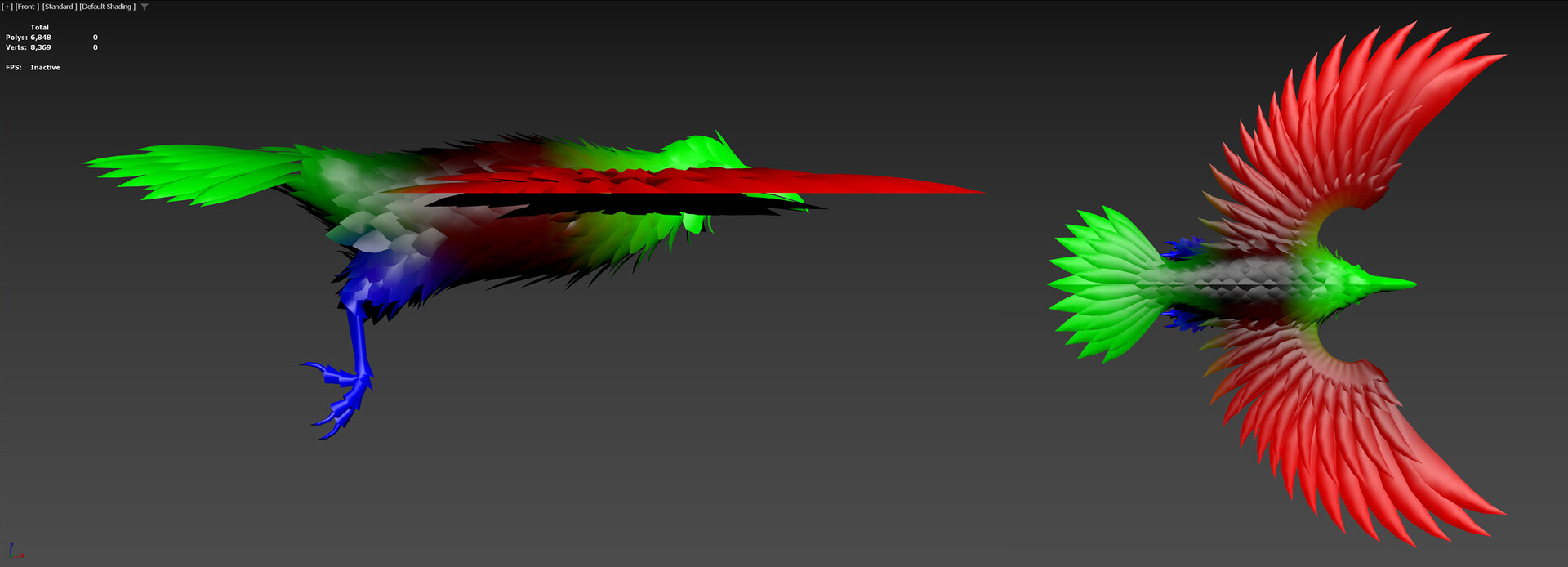 Christopher Gough - Flying Birds VFX Niagara and Material