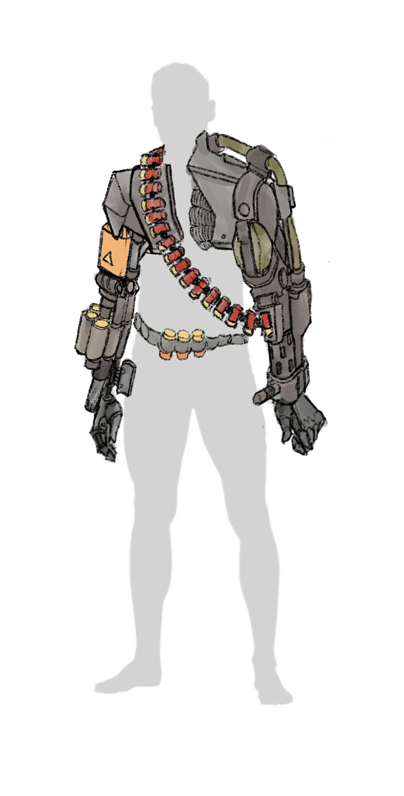 Shekhar - DASU-55 Cybernetics Modifications Concepts