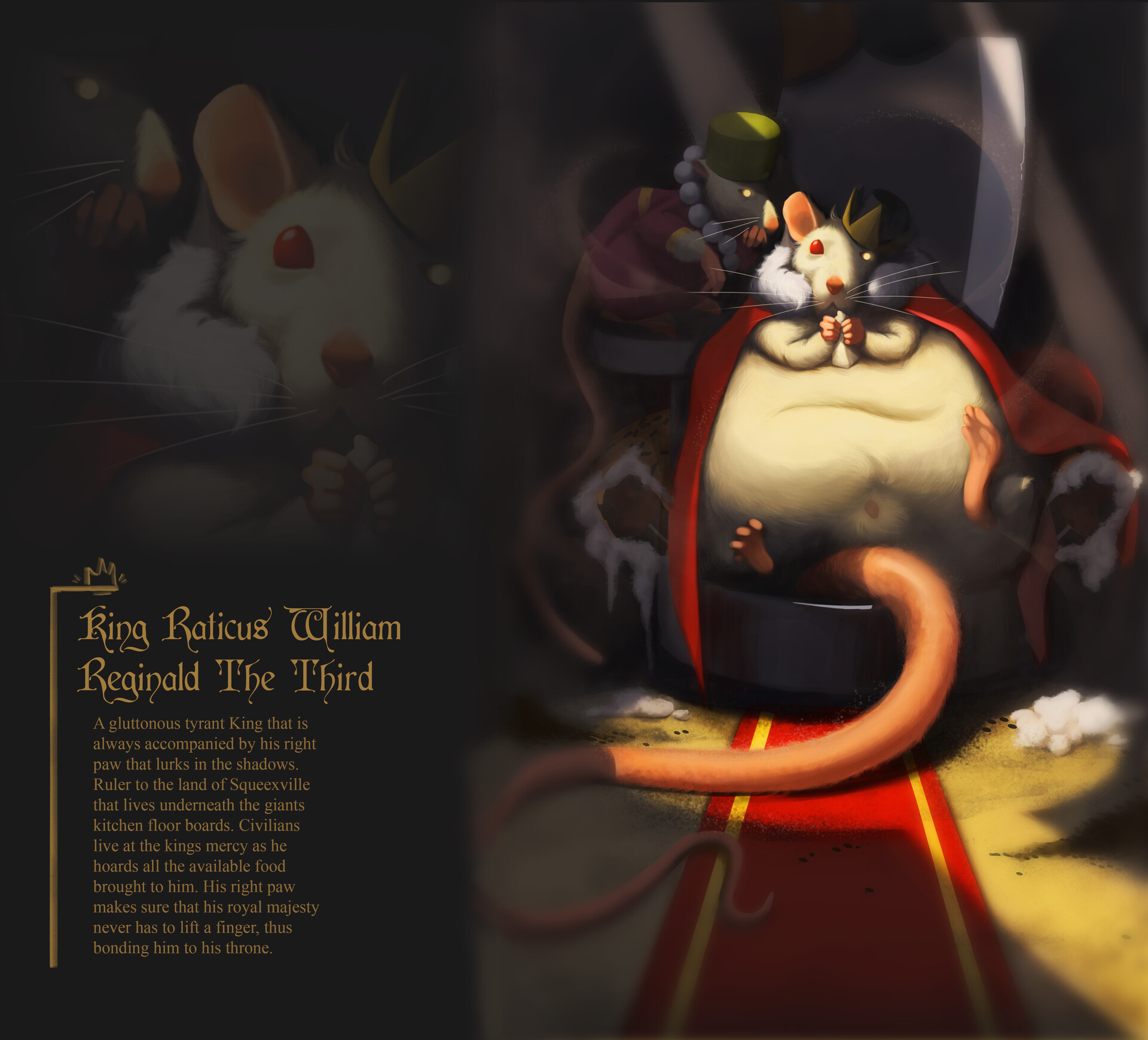 ArtStation - King Raticus William Reginald The Third