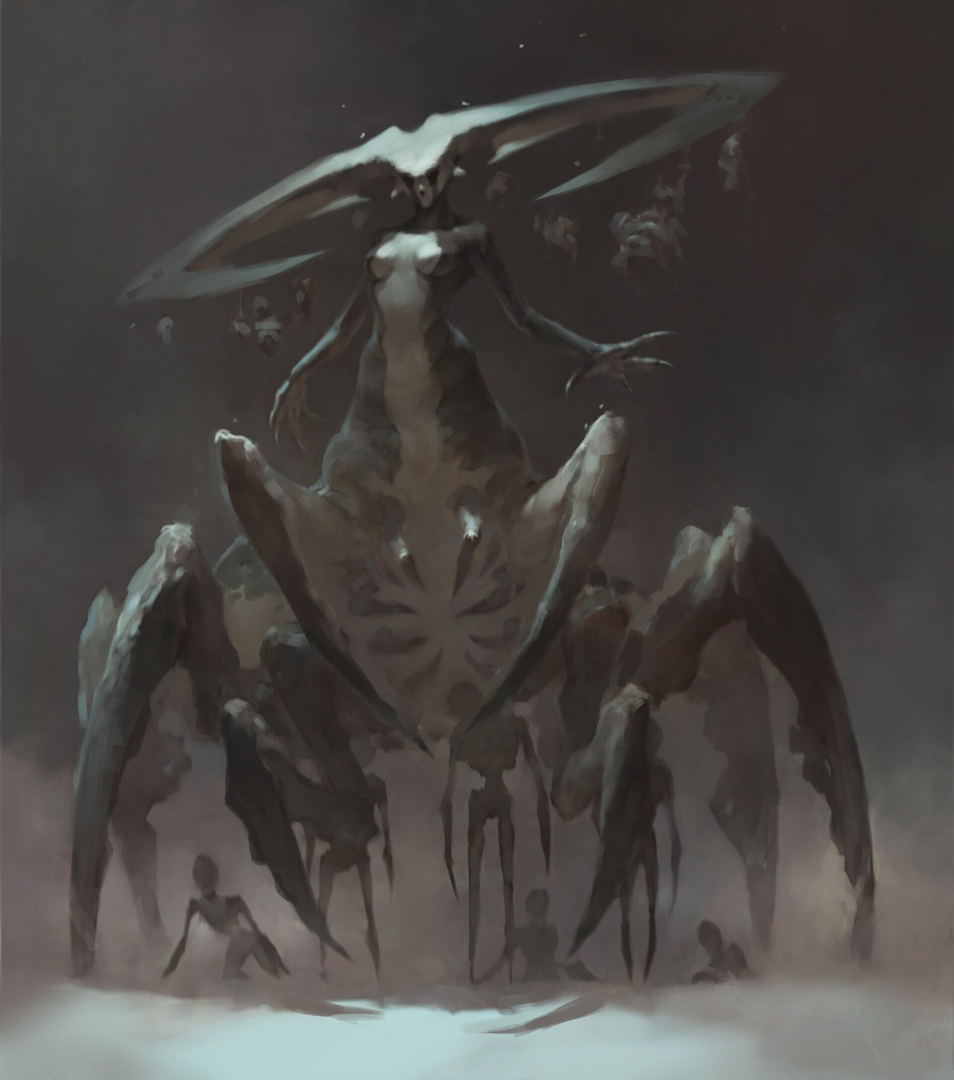 ArtStation - Arachne necromancer