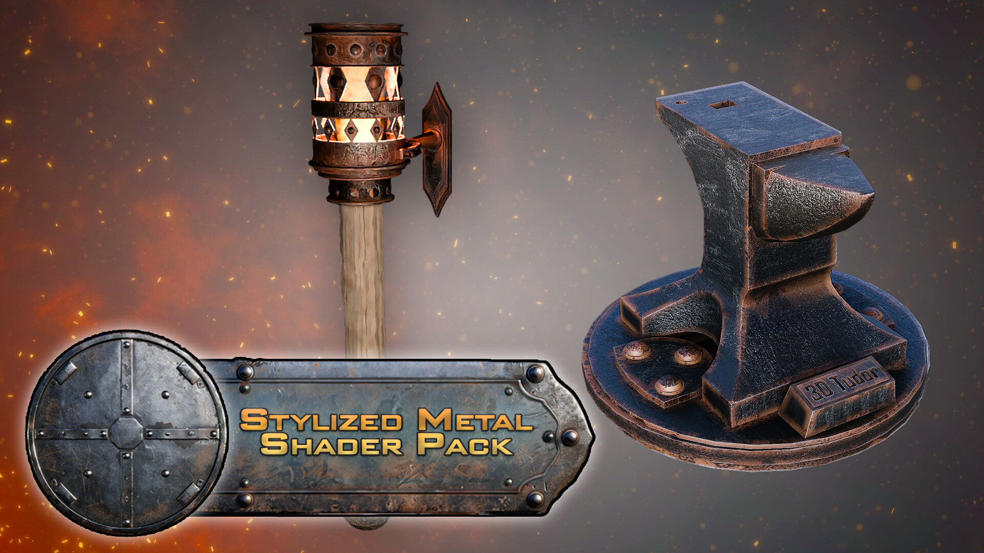 3D Tudor - 3D Tudor Blender Stylized Ultimate Metal Shader