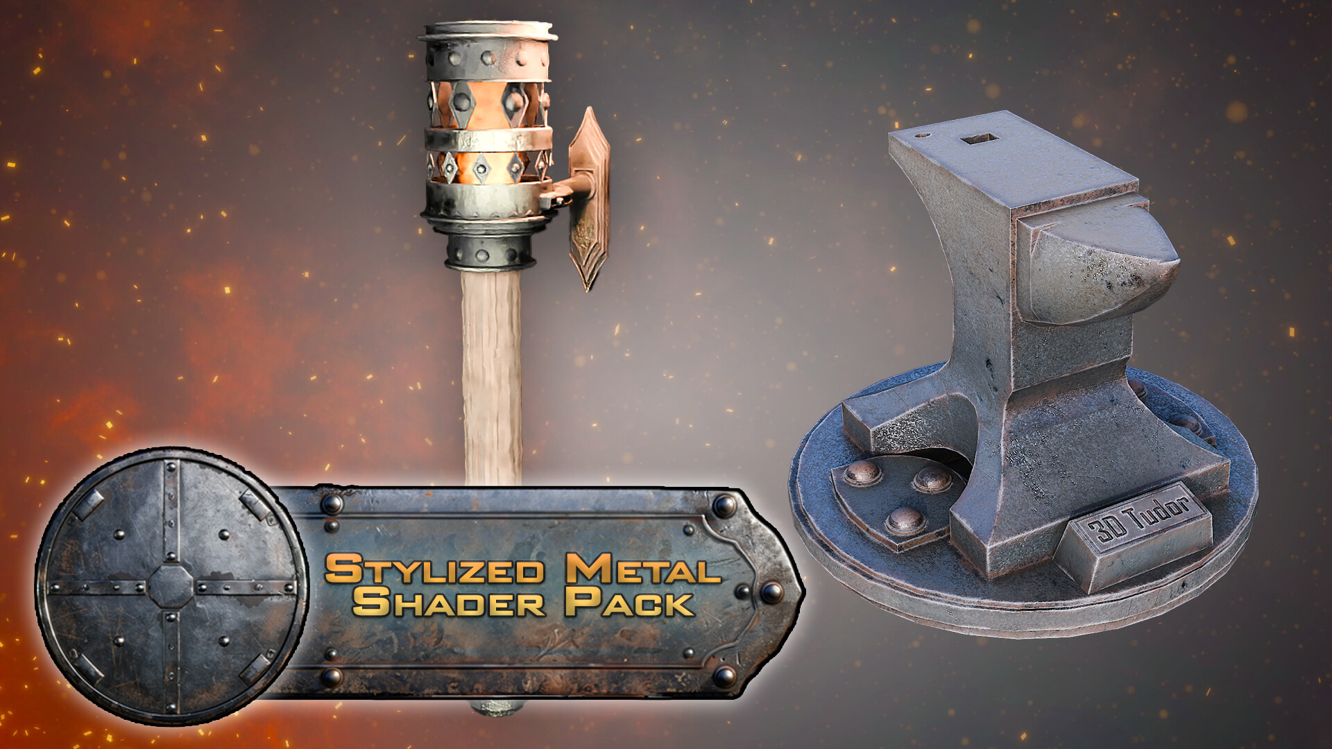 3D Tudor - 3D Tudor Blender Stylized Ultimate Metal Shader