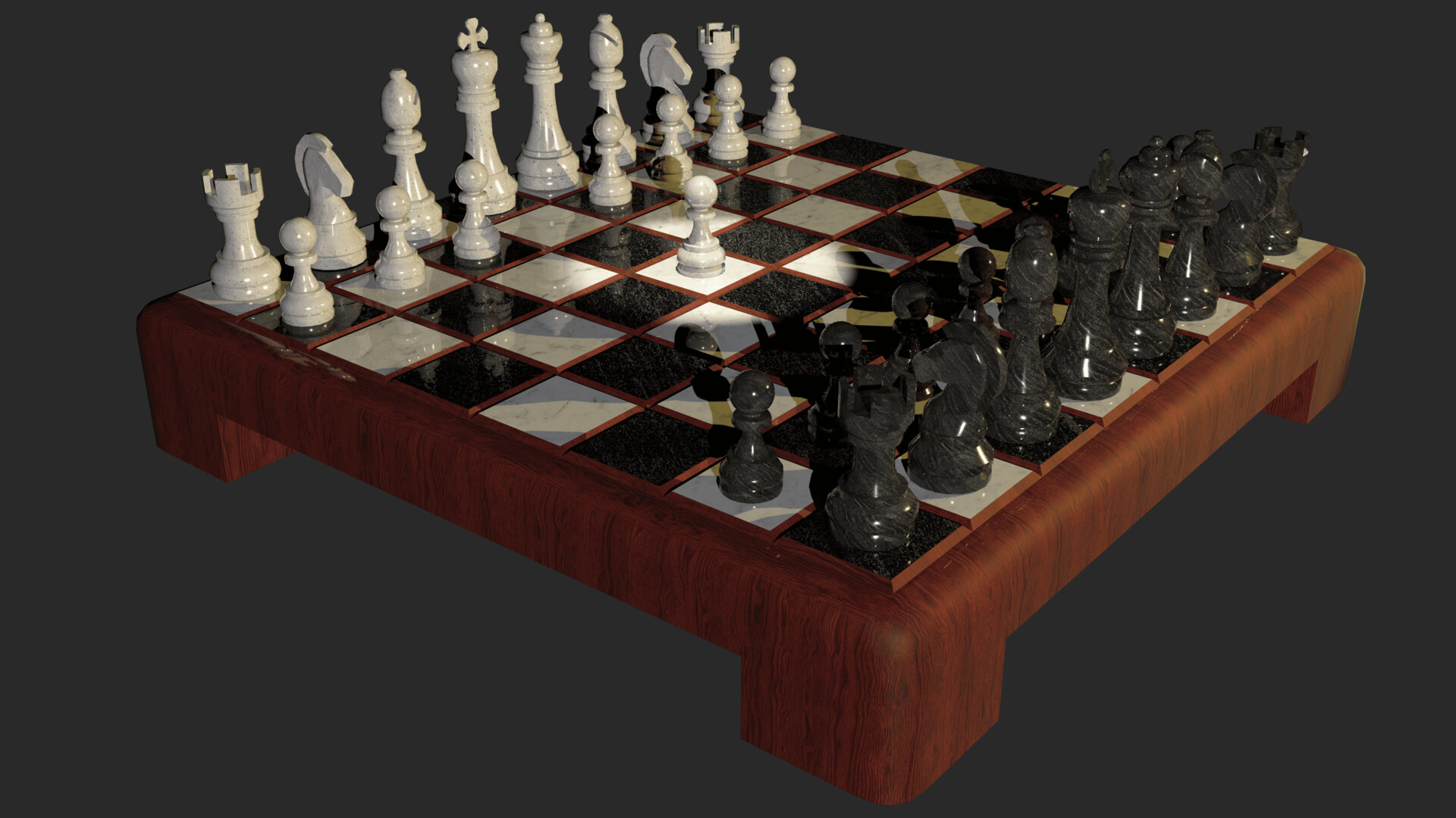 ArtStation - Chess Set