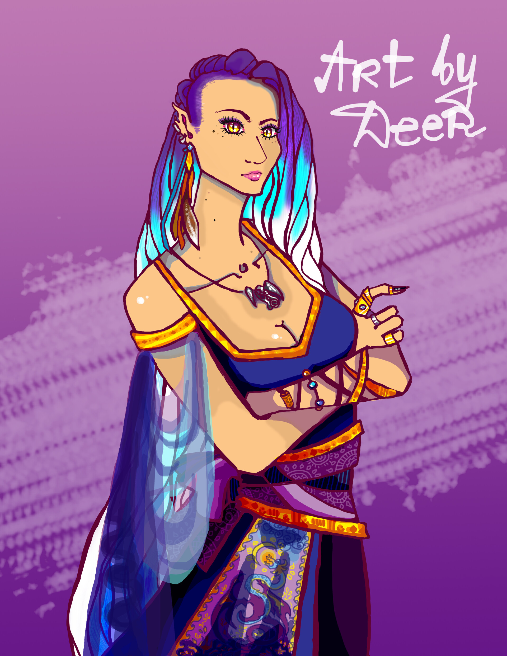 ArtStation - Characters Concept Art (First Digital Steps) 2020