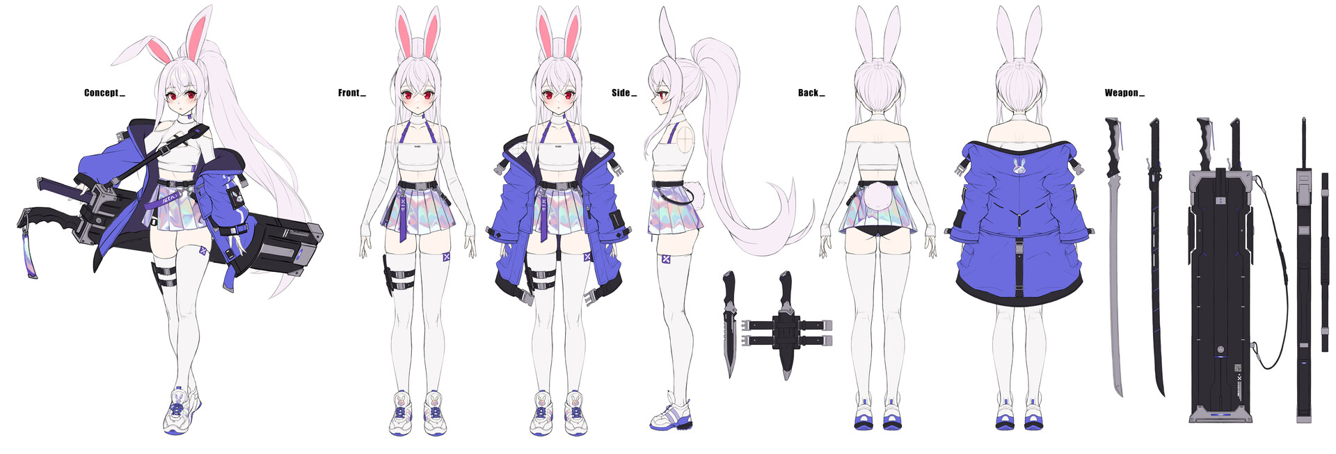 ArtStation - Rabbit Swordsman