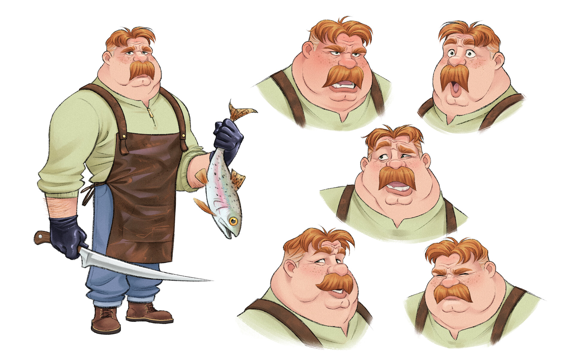 ArtStation - The Fishmonger