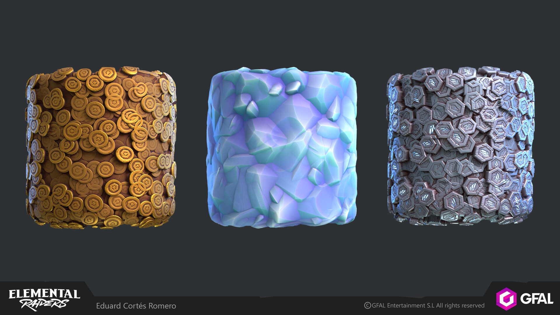 Eduard Cortés - Elemental Raiders Materials