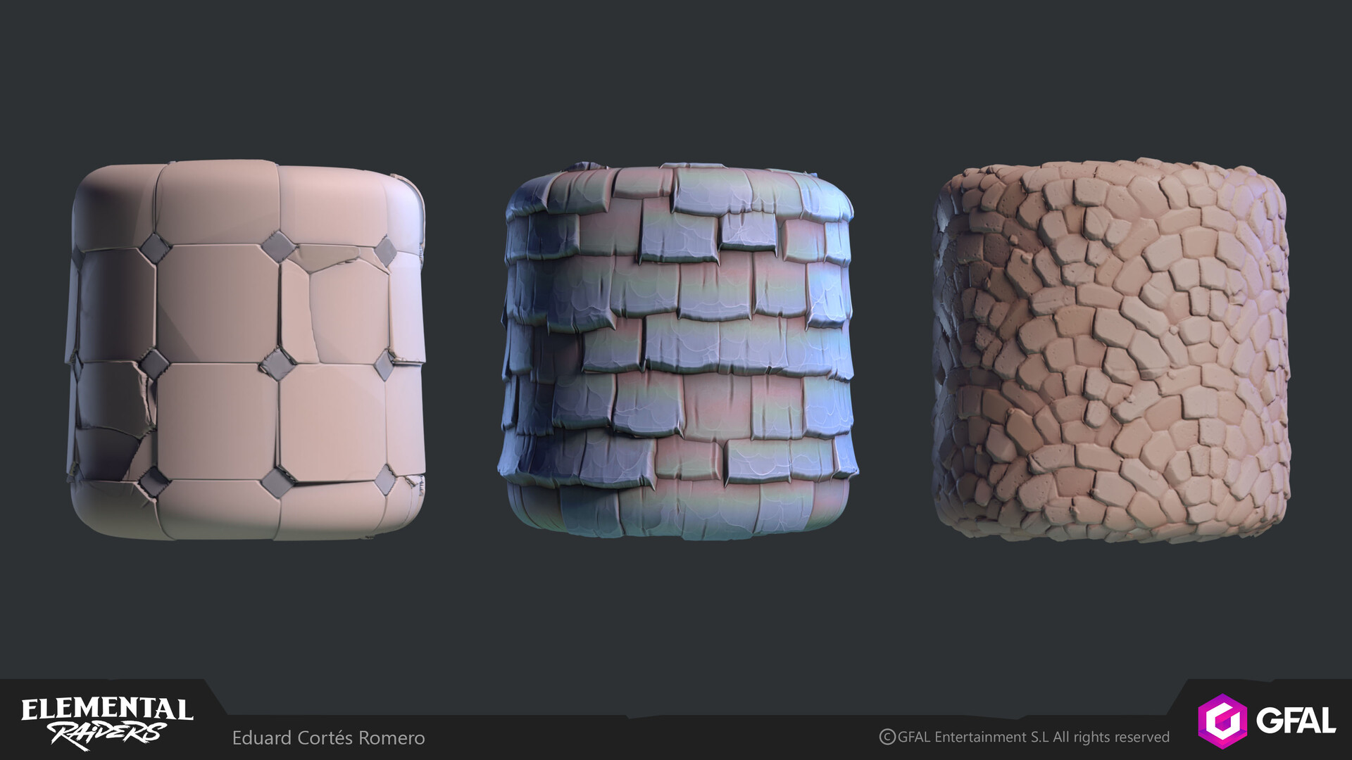 Eduard Cortés - Elemental Raiders Materials