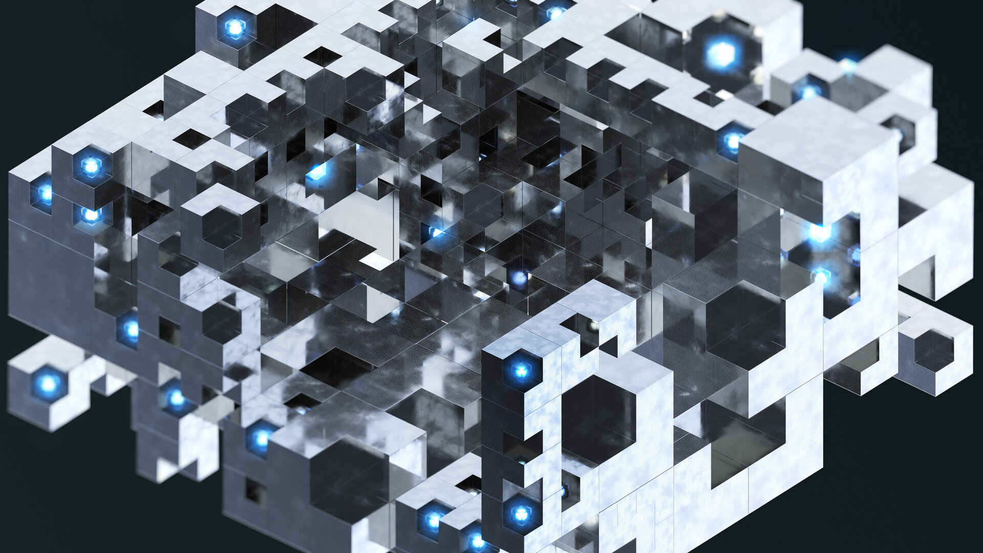 ArtStation - Cubes Abstract