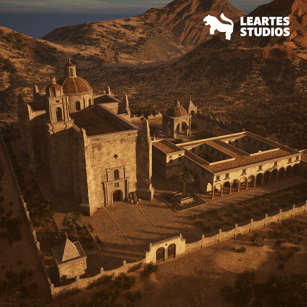 ArtStation - Colonial Convent Church