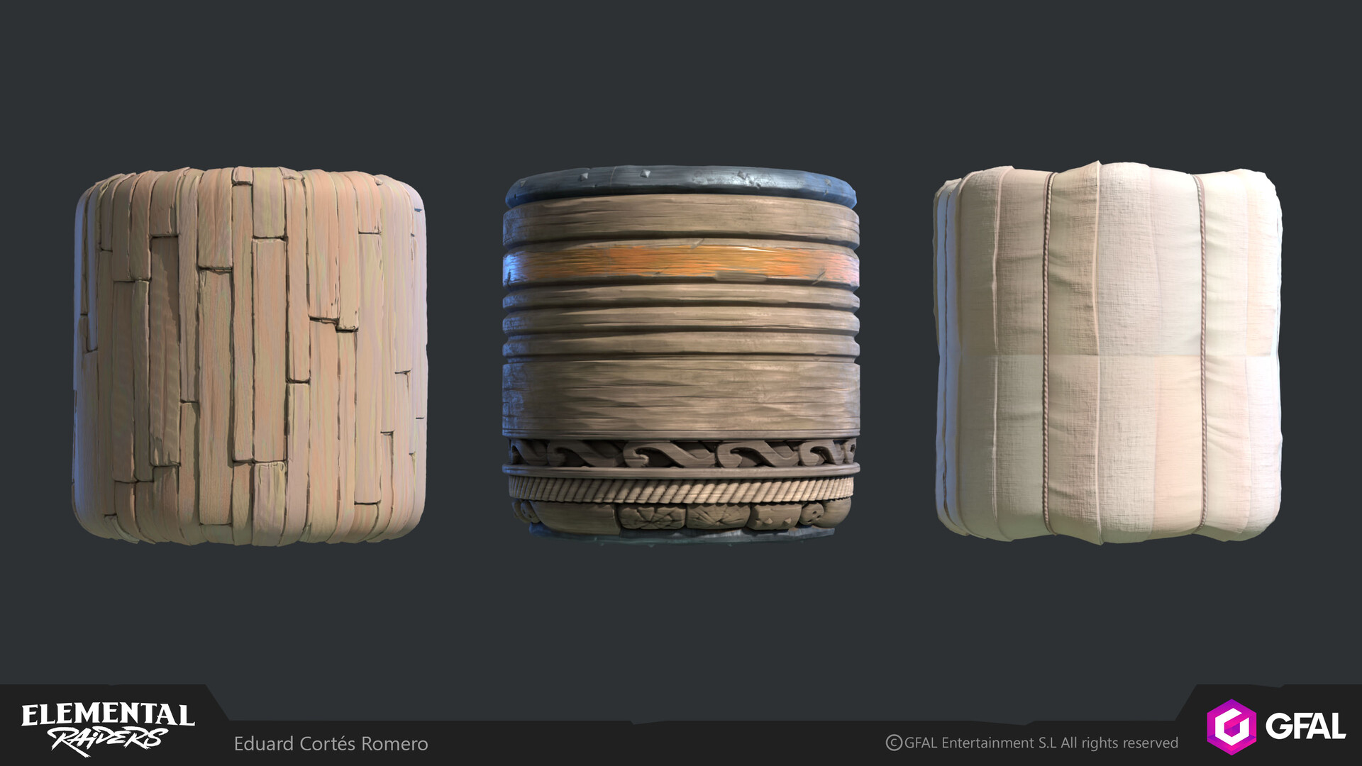 Eduard Cortés - Elemental Raiders Materials