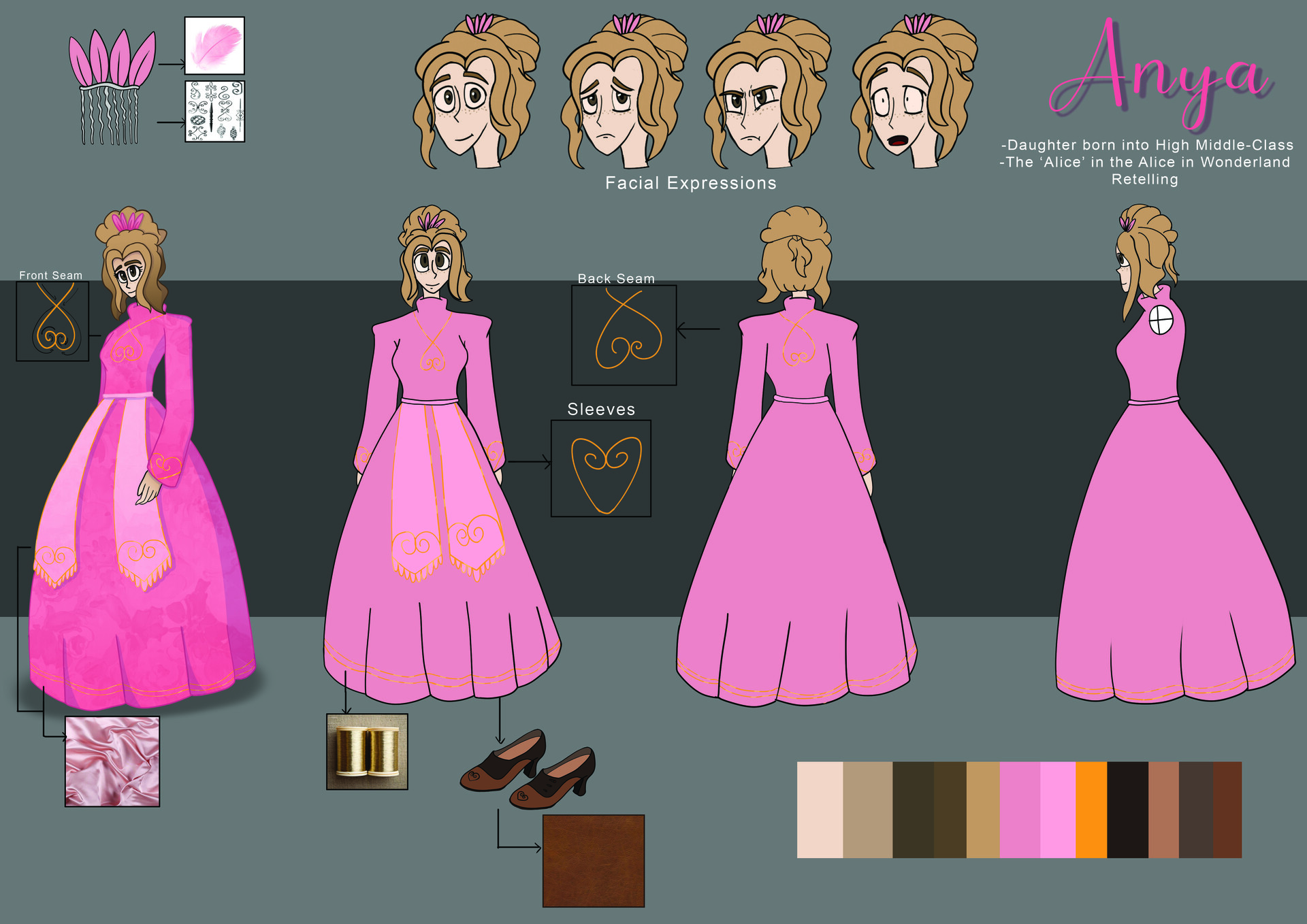 ArtStation - Anya Reference Sheets
