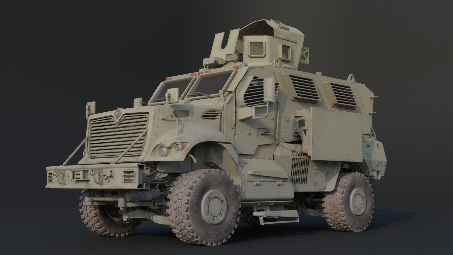 ArtStation - MRAP International MaxxPro