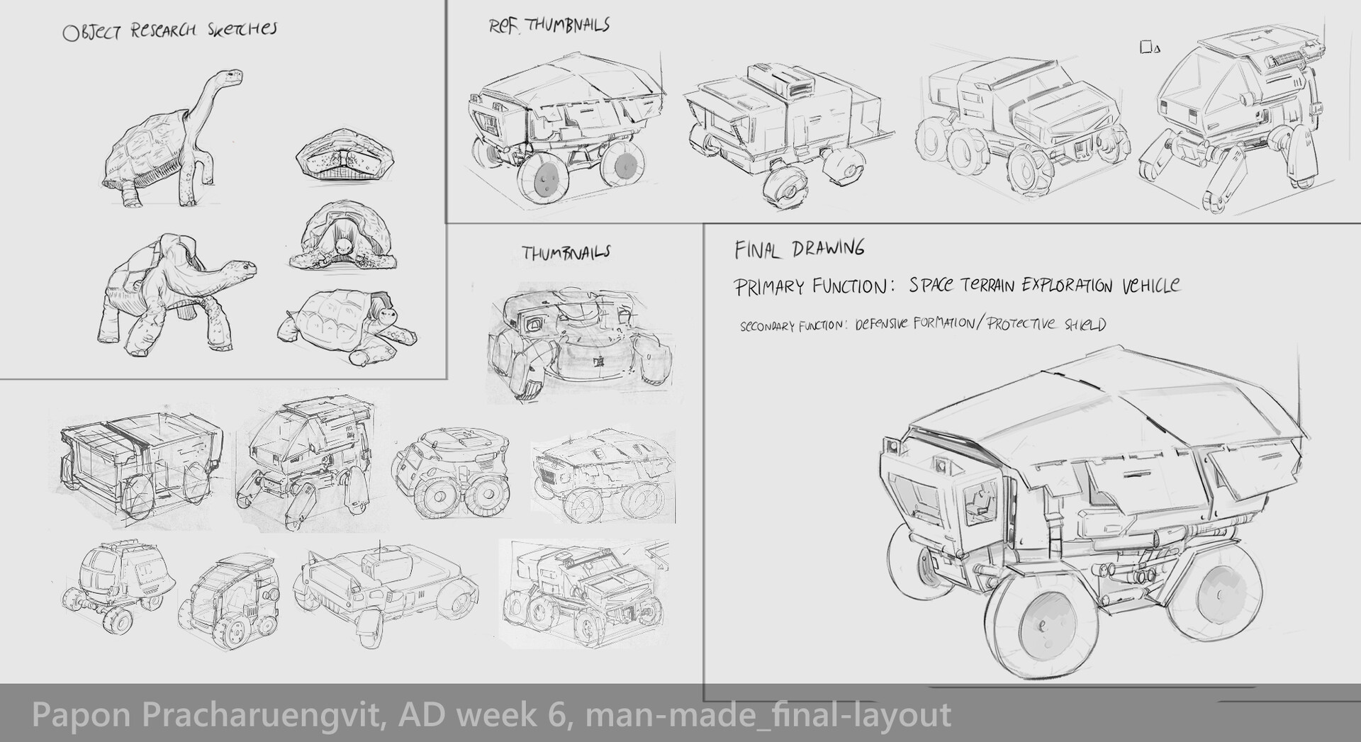 ArtStation - Brainstorm - AD1 Organic to Man-made Object