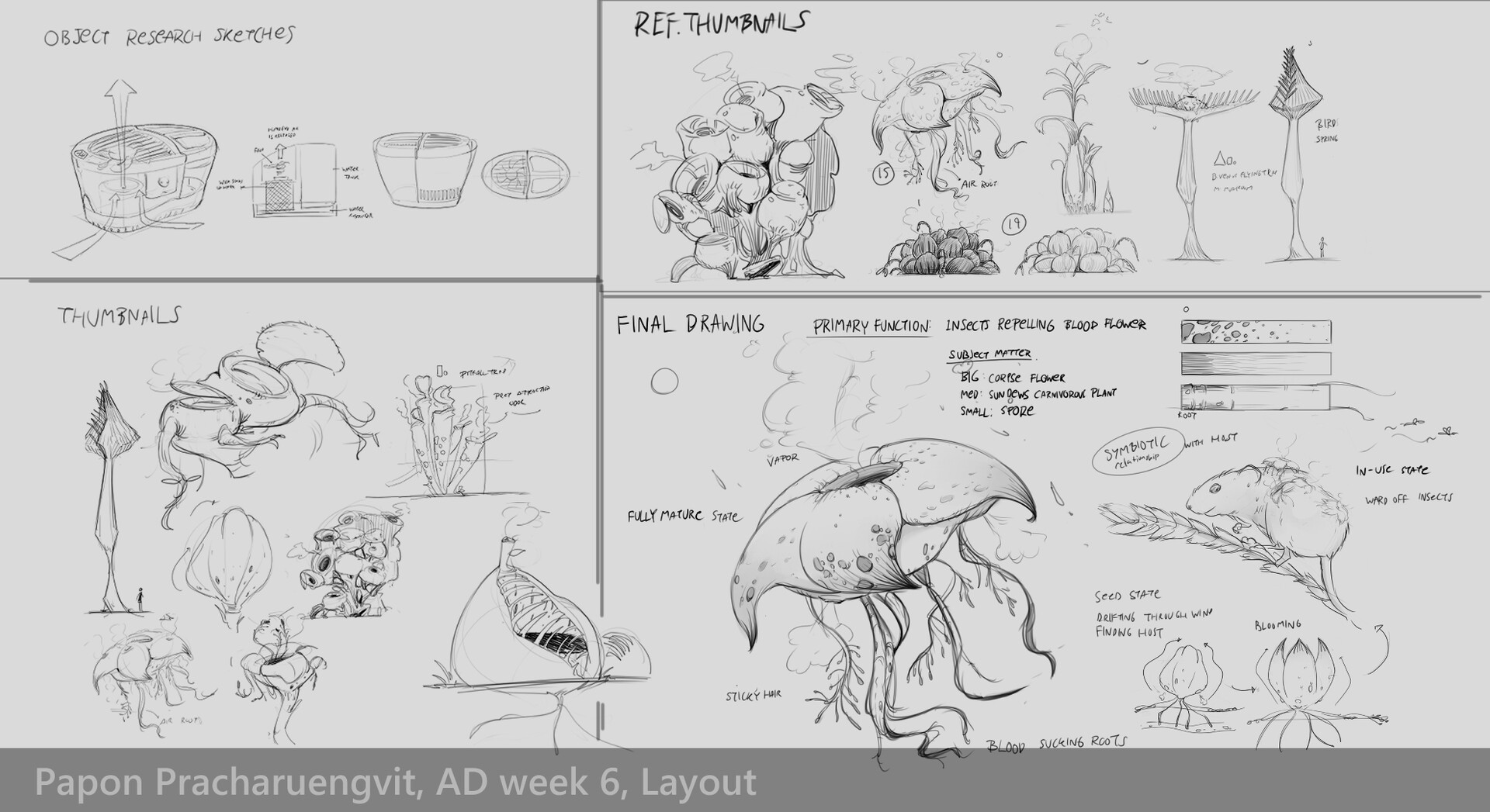 ArtStation - Brainstorm - AD1 Manmade to Organic