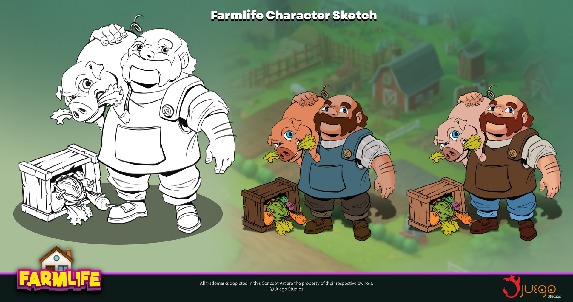 Juego Studios - Farm life Character - JS5