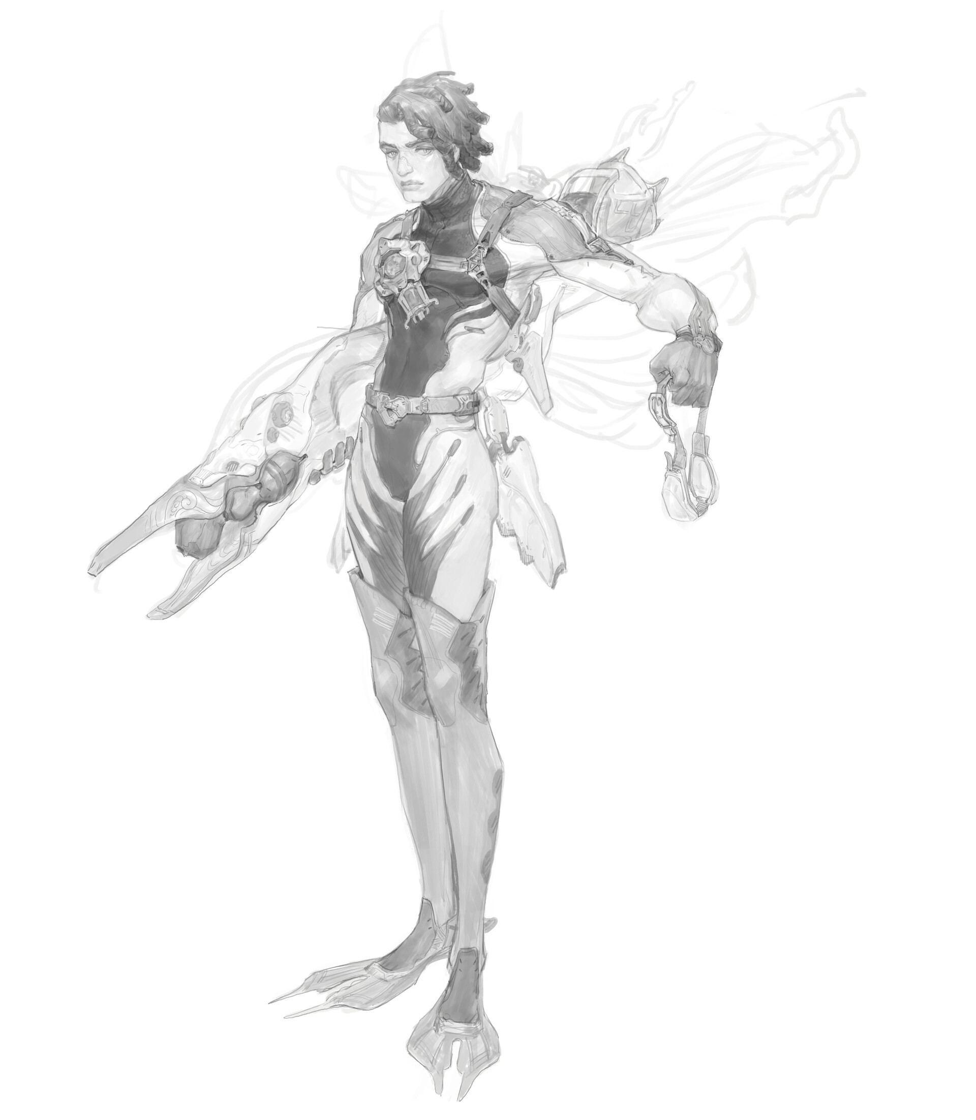 ArtStation - 潜水员-3 Diver