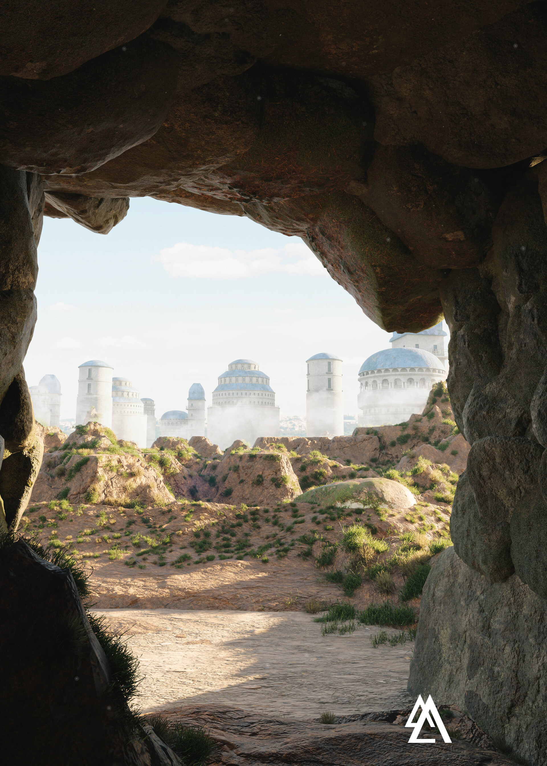 ArtStation - Old Landscape