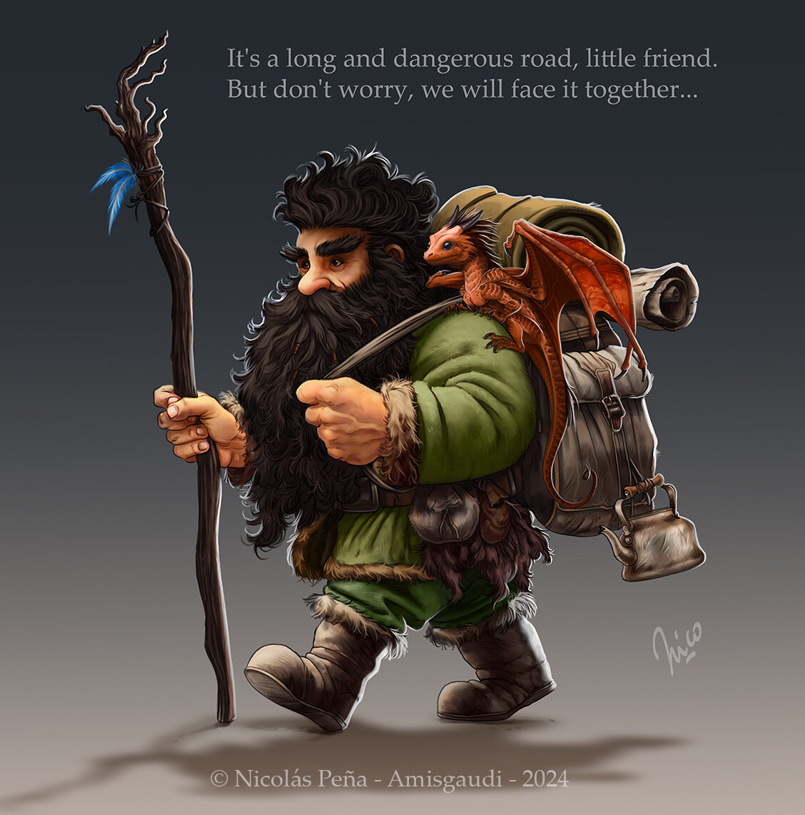 Nicolas Peña - Amisgaudi - Telka Dwarf