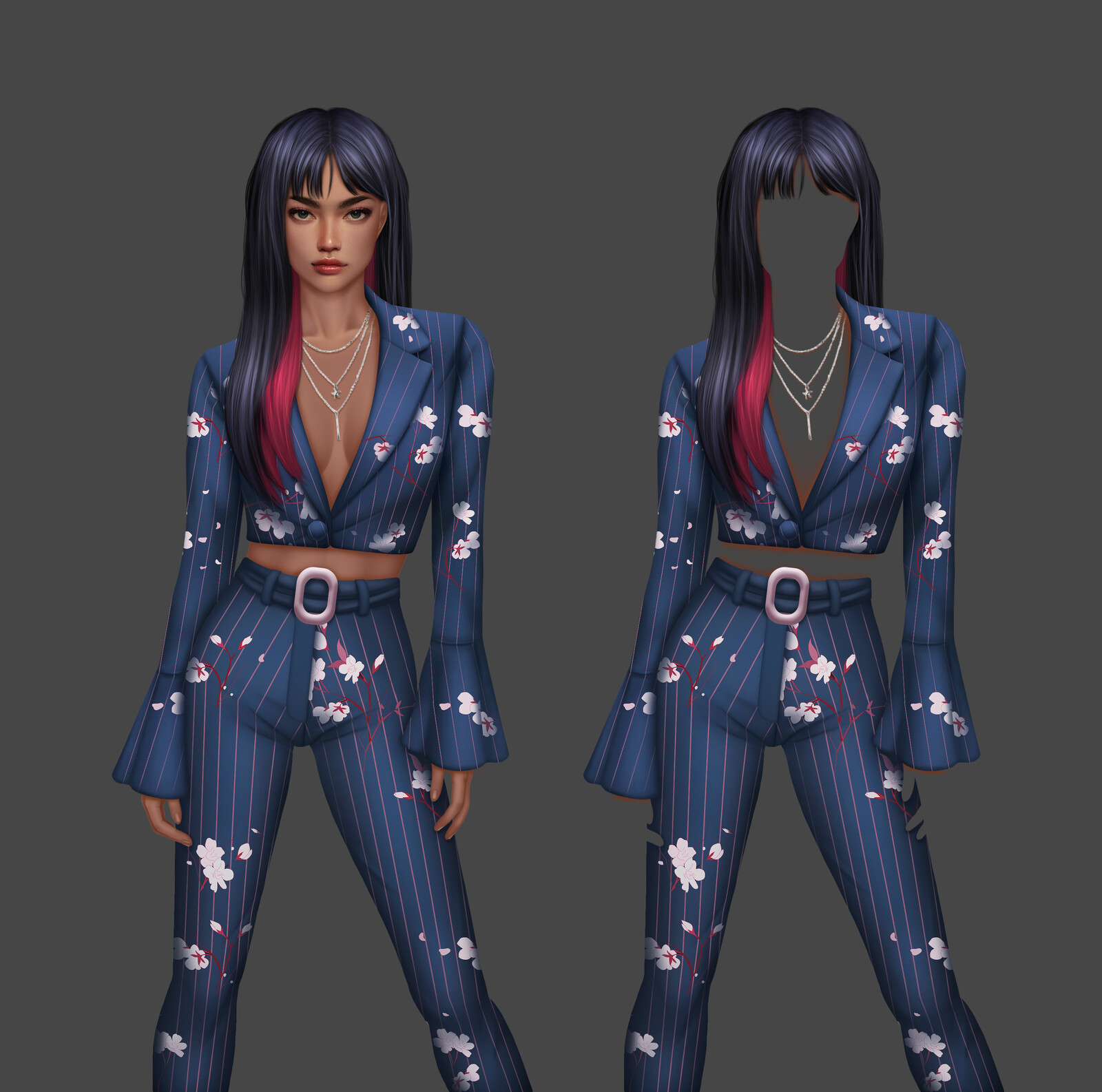 Alexandra /Adama Actor/ Zhukova - clothing for visual novel