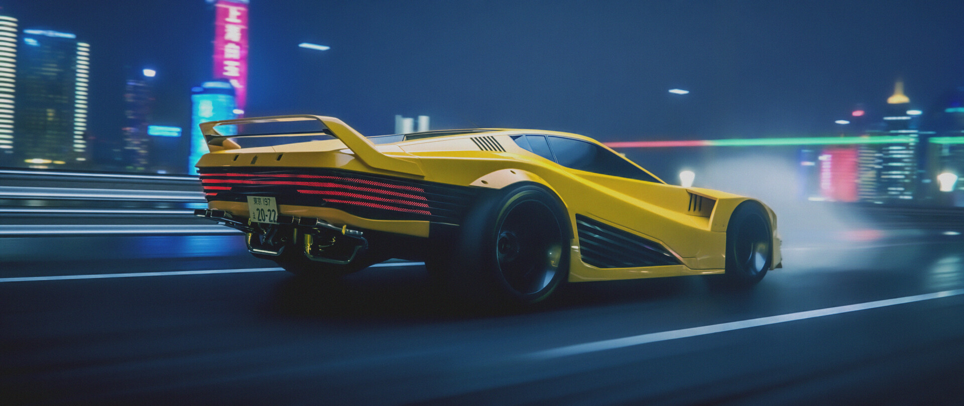 ArtStation - '58 Quadra Turbo-R V-Tech