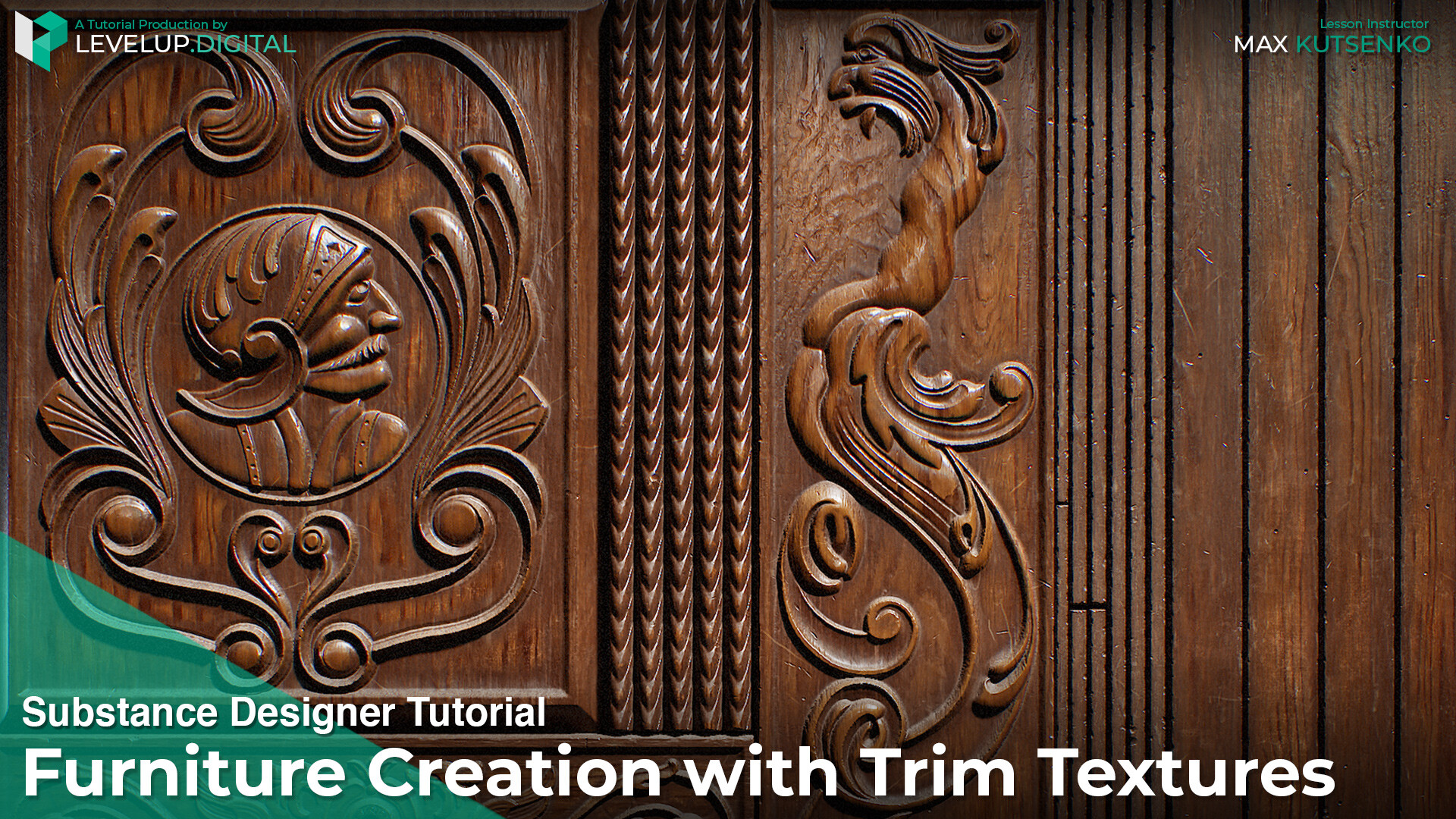 Levelup.Digital - Furniture Creation with Trim Textures | Max Kutsenko