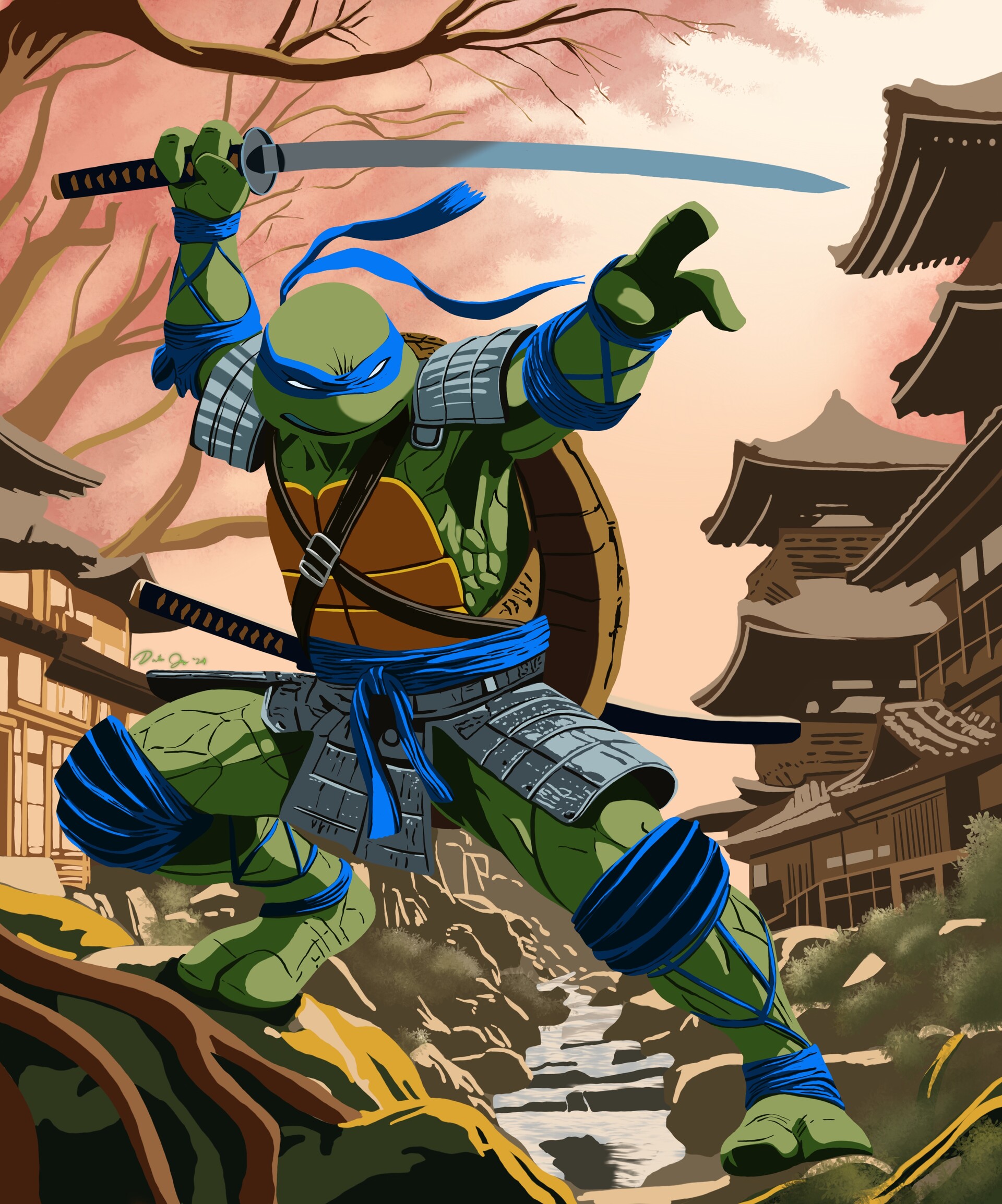 ArtStation - Samurai Leo