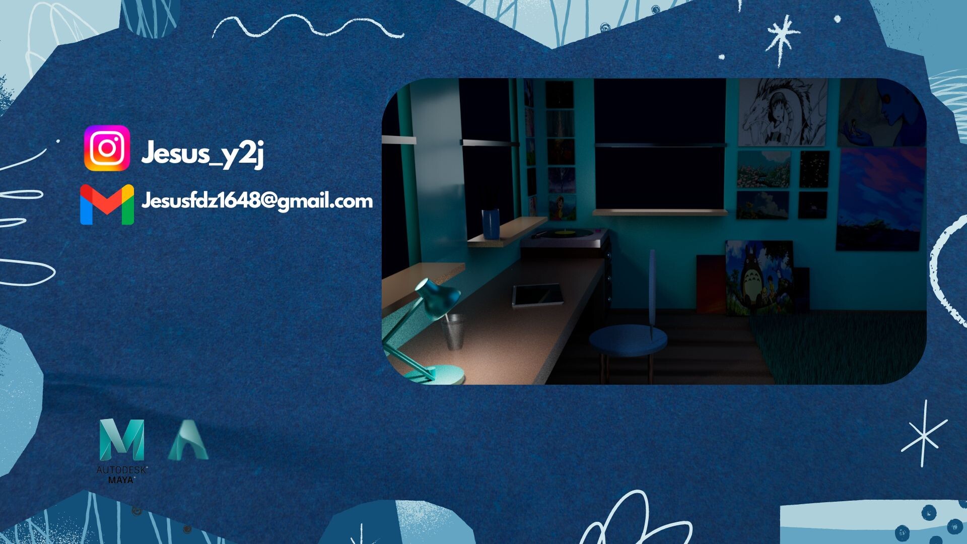 ArtStation - Interior Nocturno