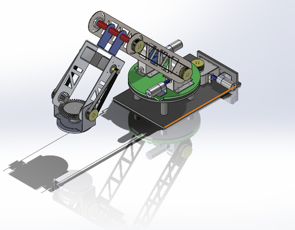 ArtStation - 5 DoF Robotic Arm Concept