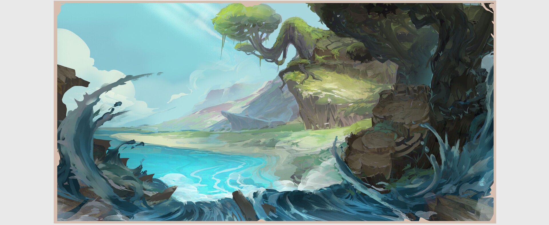 ArtStation - miscellaneous concept art environment