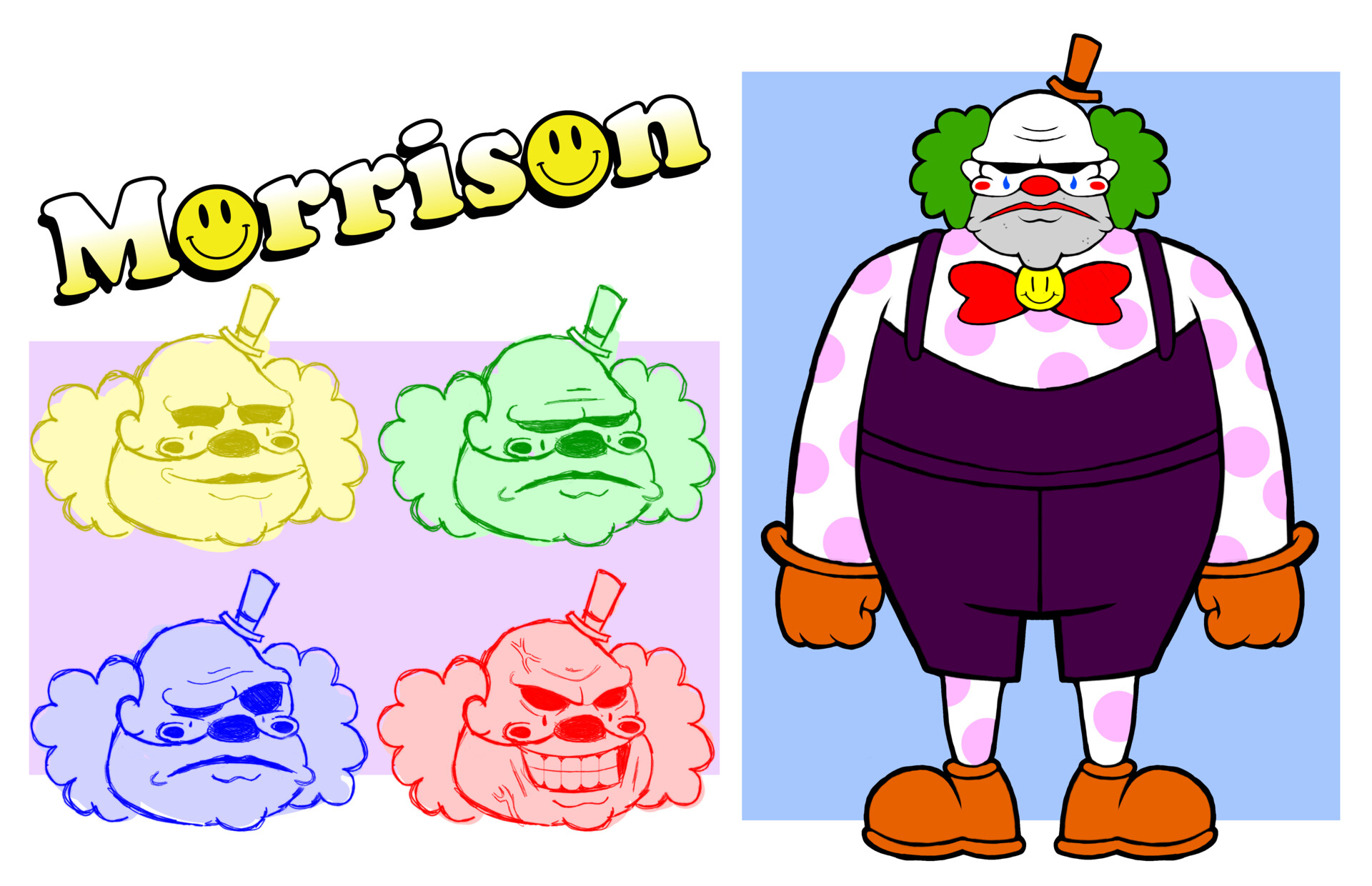 ArtStation - Morrison The Clown