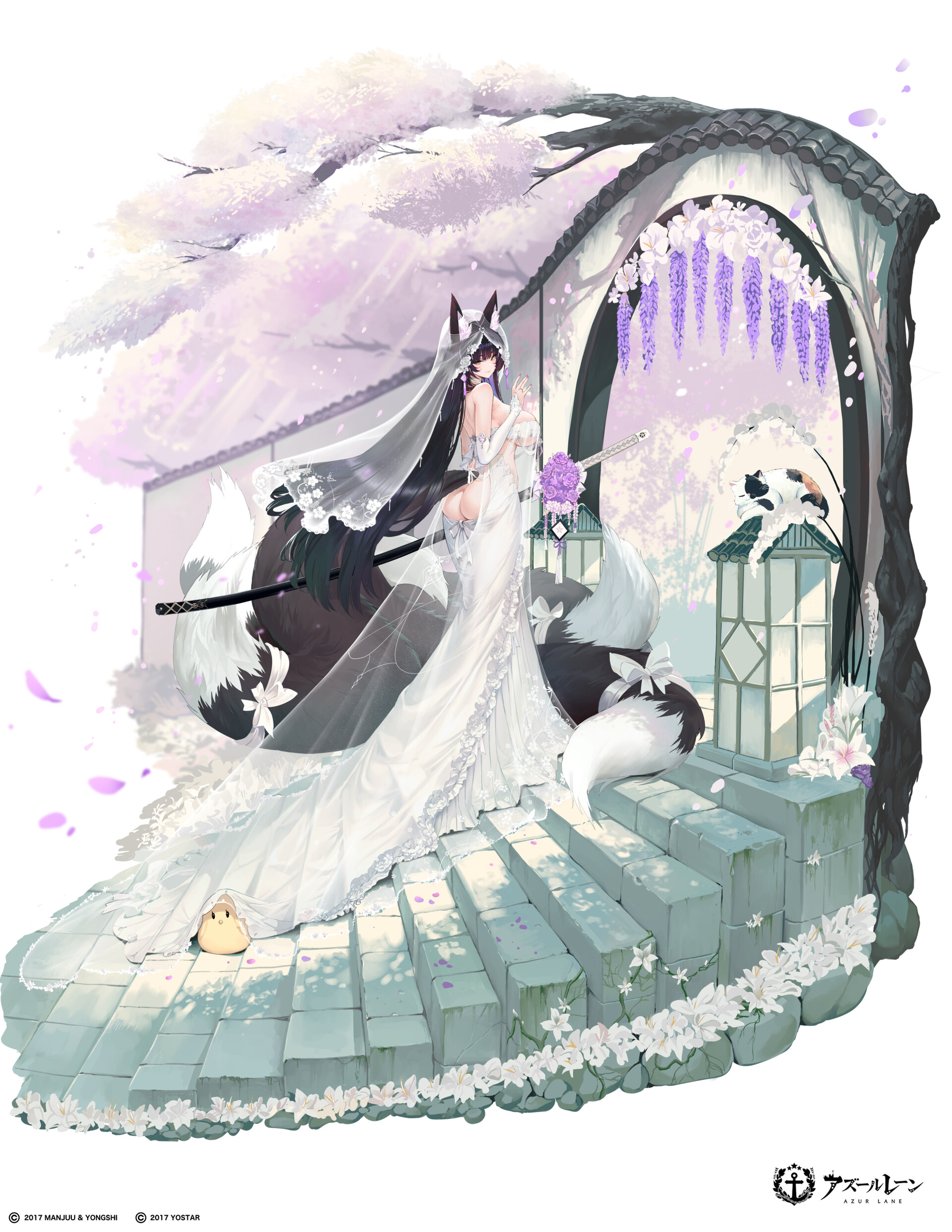 DISH - Musashi - Azurlane wedding skin