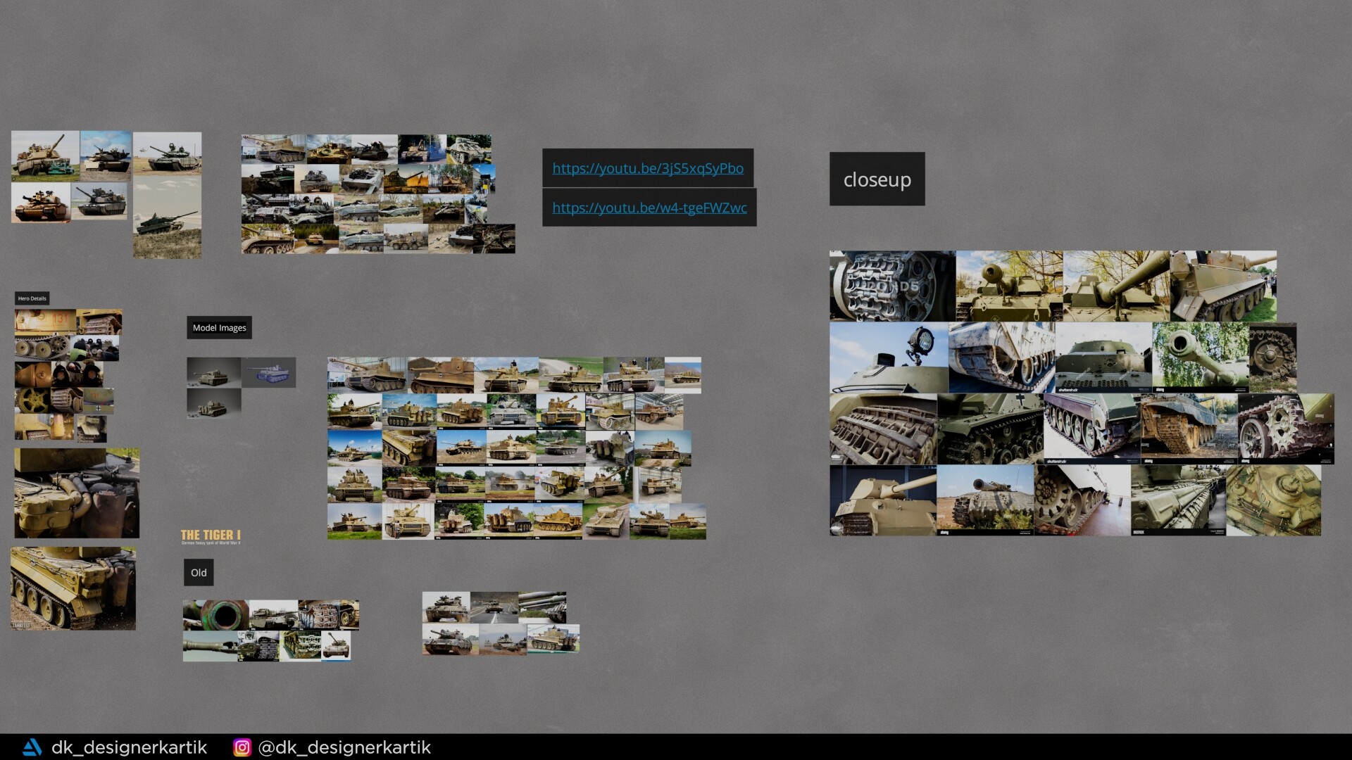Kartik Bunkar - Tiger I Tank (Texturing & Lookdev)