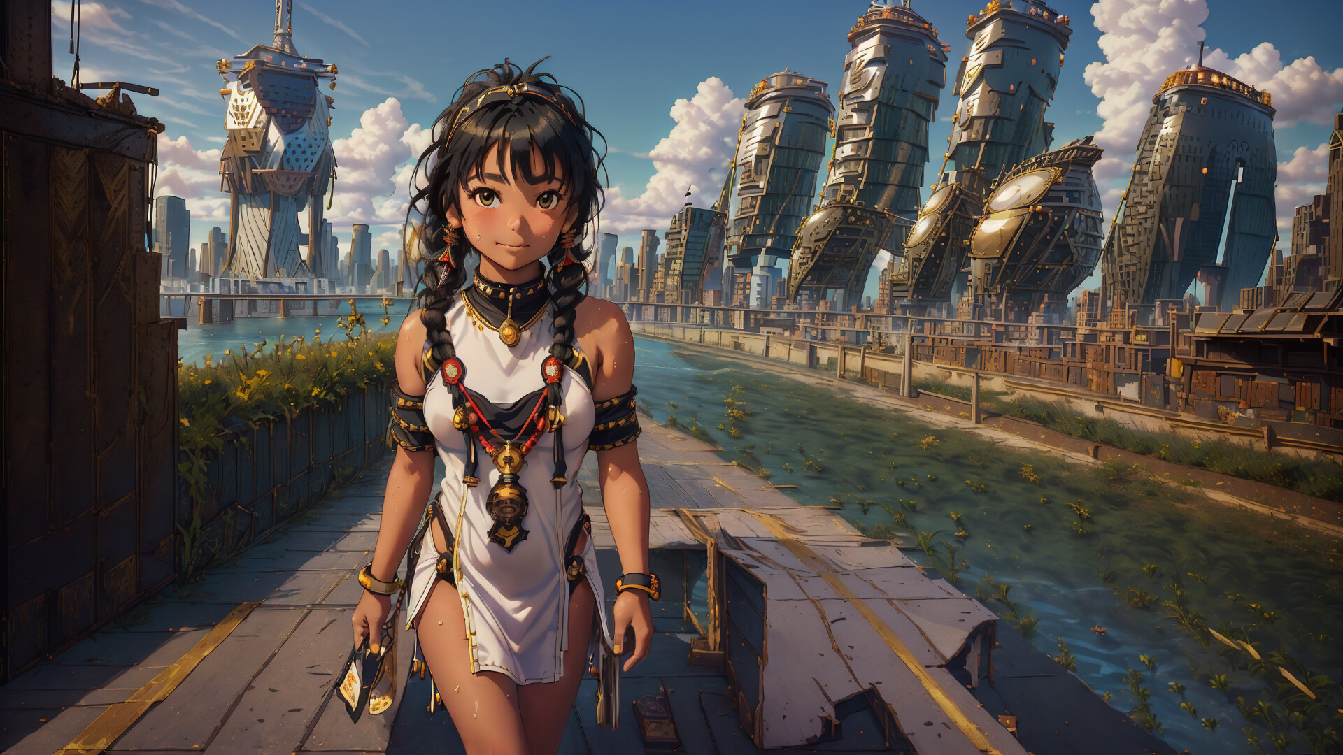 ArtStation - HER UTOPIA - CITY 2