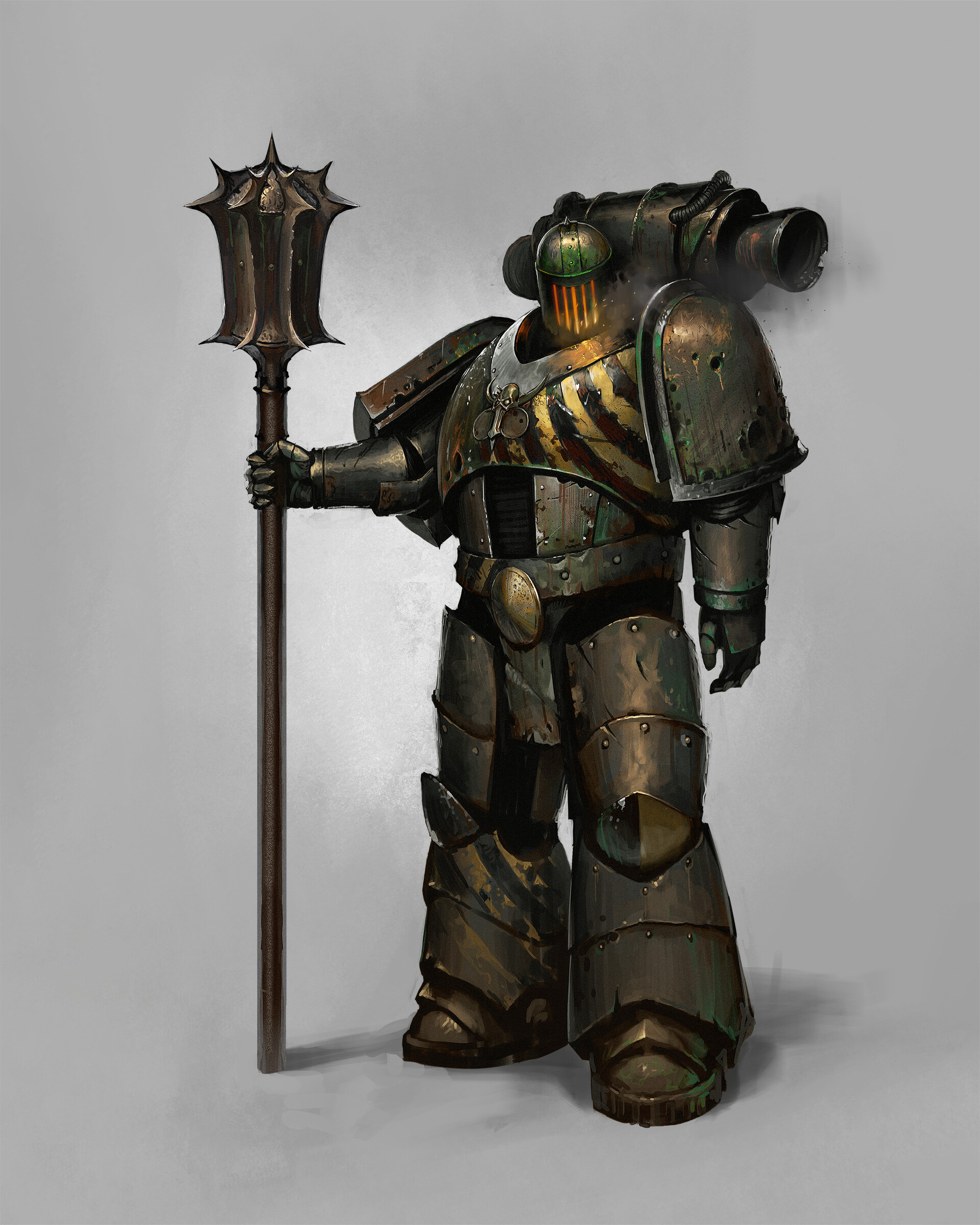 ArtStation - WARHAMMER 40.000 SERIES: NURGLE EX IRON WARRIOR