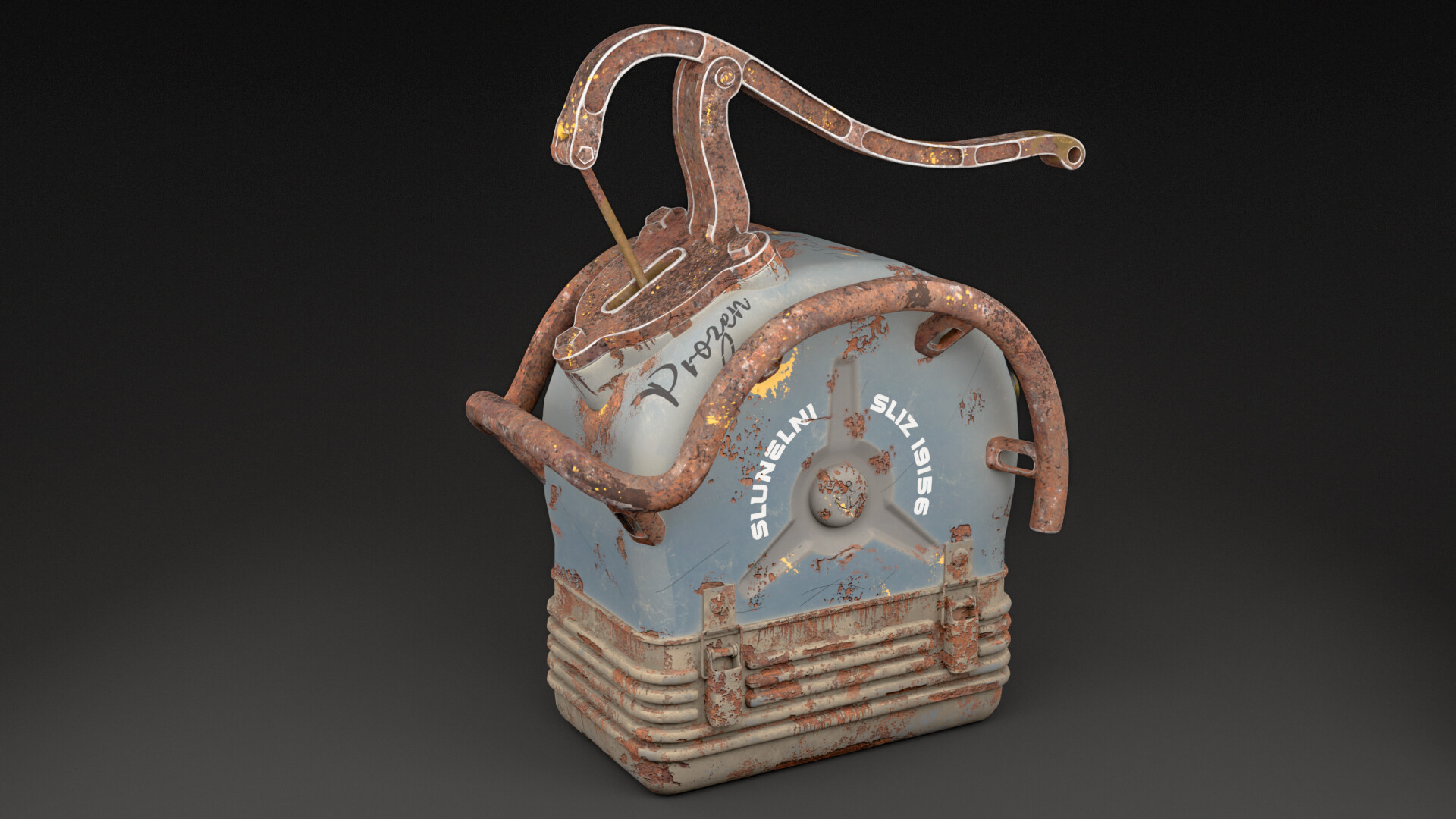 ArtStation - Jerrycan of "Solar Slime"