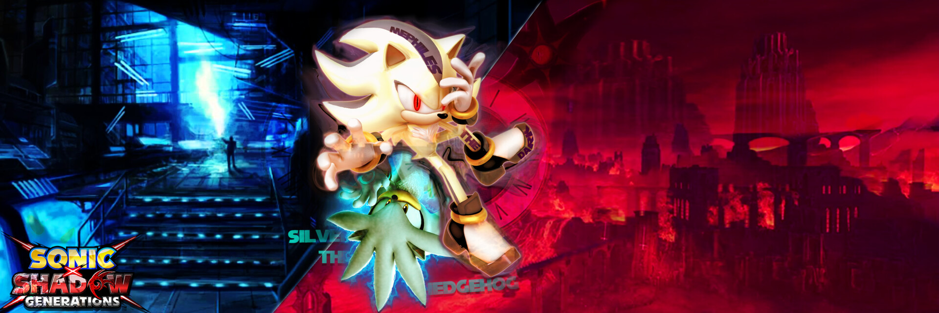 ArtStation - Silver & Mephiles Banner