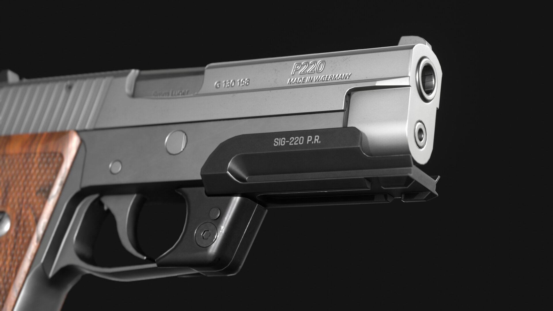 Hao Liu - SIG Sauer P220 9mm / Swiss Pistole 75 / Japanese Minebea P9