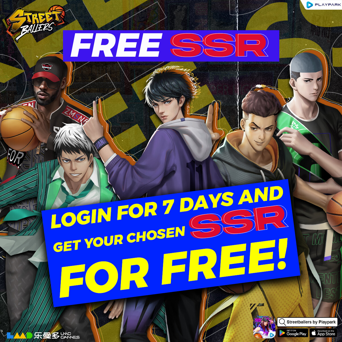 ArtStation - Street Ballers. FREE SSR Banner