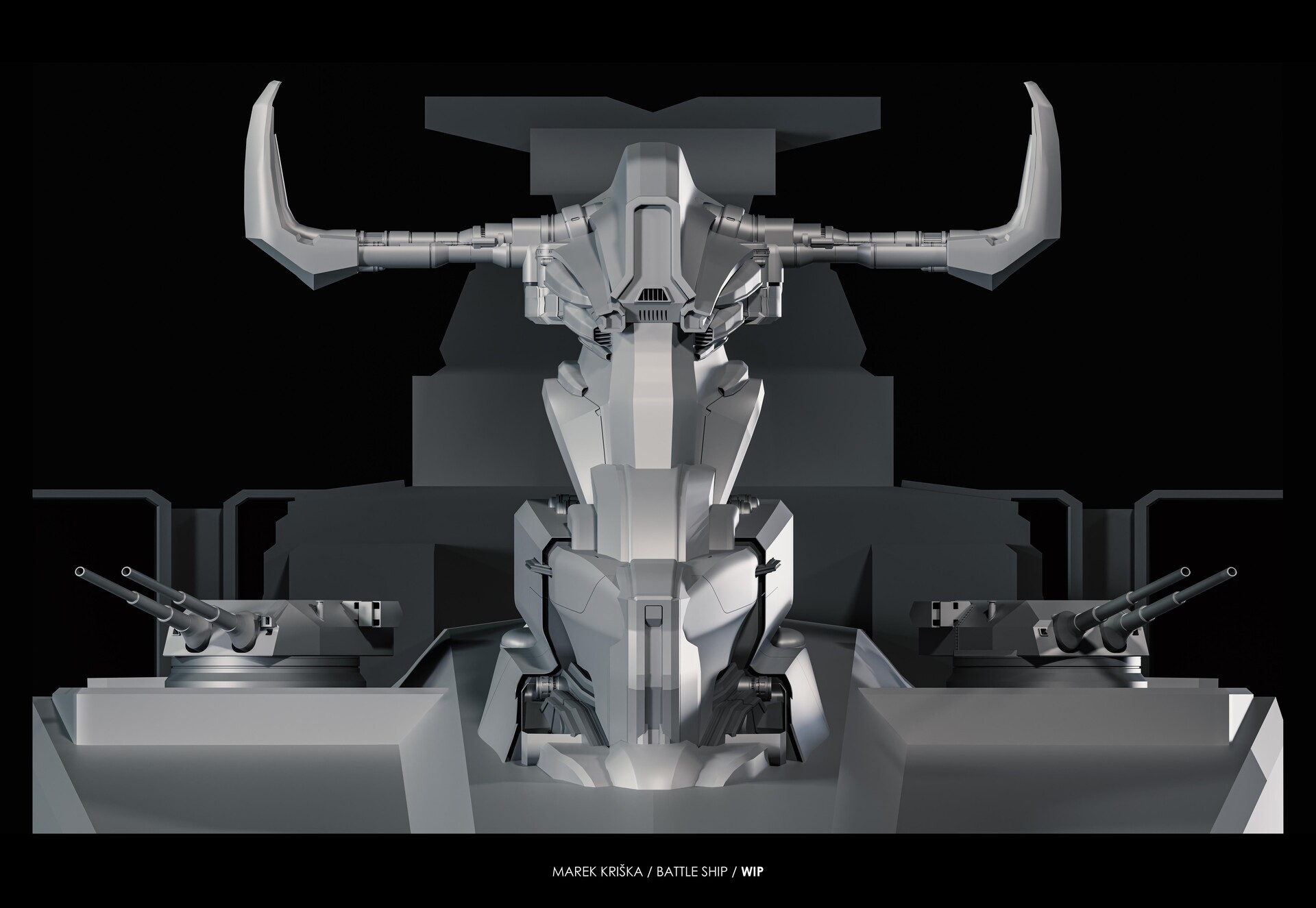 ArtStation - Battle Ship Tower