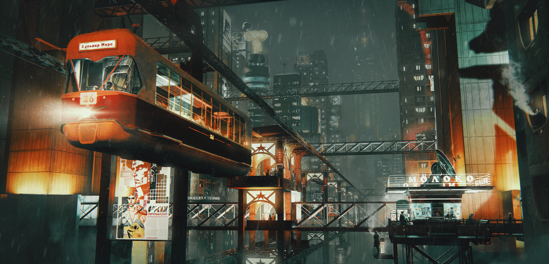 ArtStation - SovietPunk City