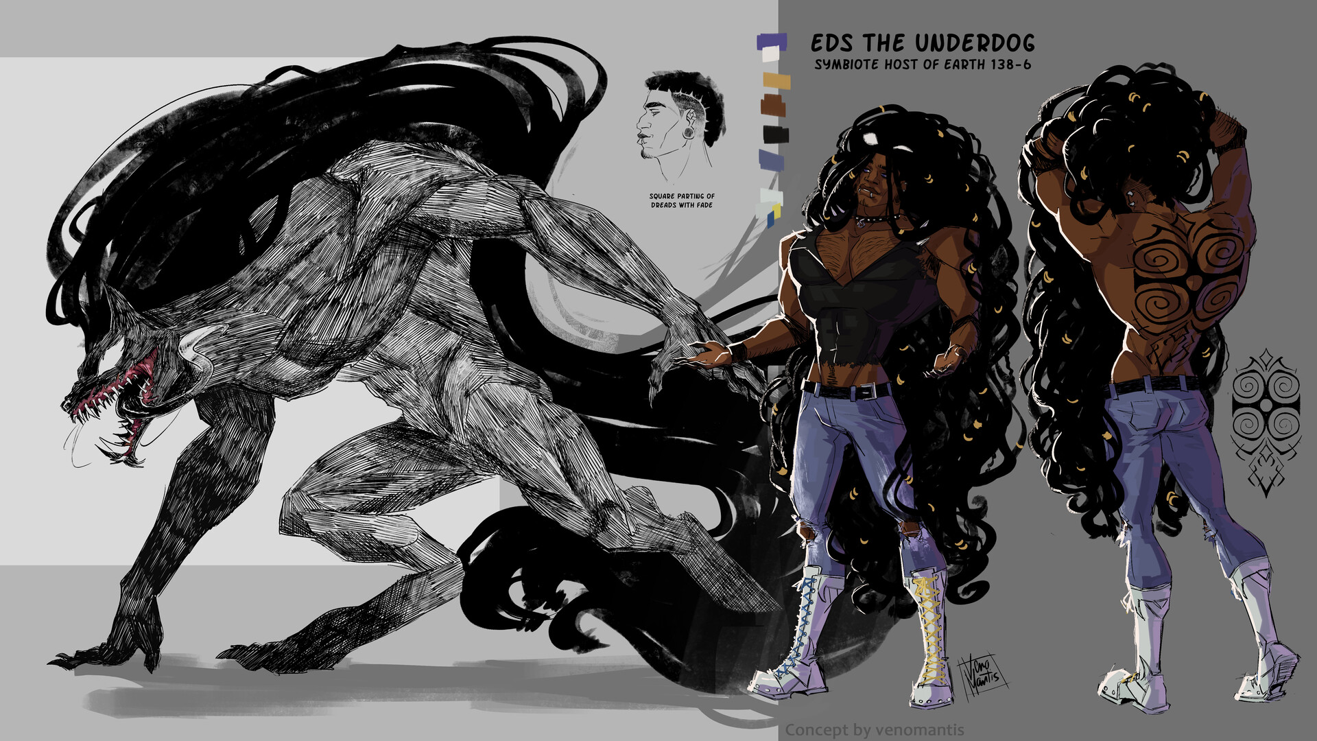 ArtStation - Eds - character sheet