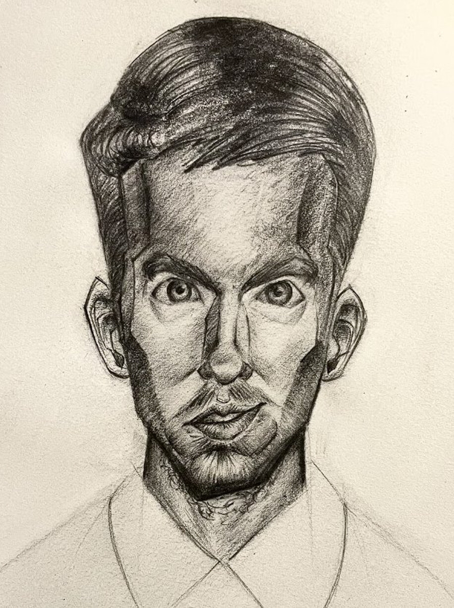 ArtStation - Calvin Harris (kinda) Portrait (2023)