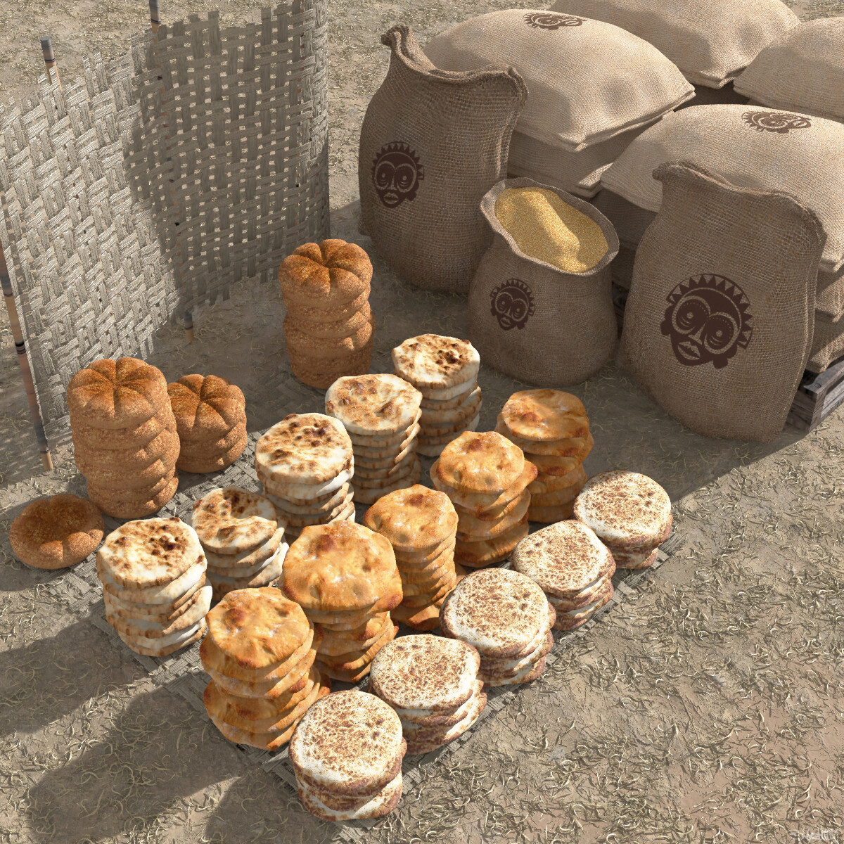 ArtStation - Bread......