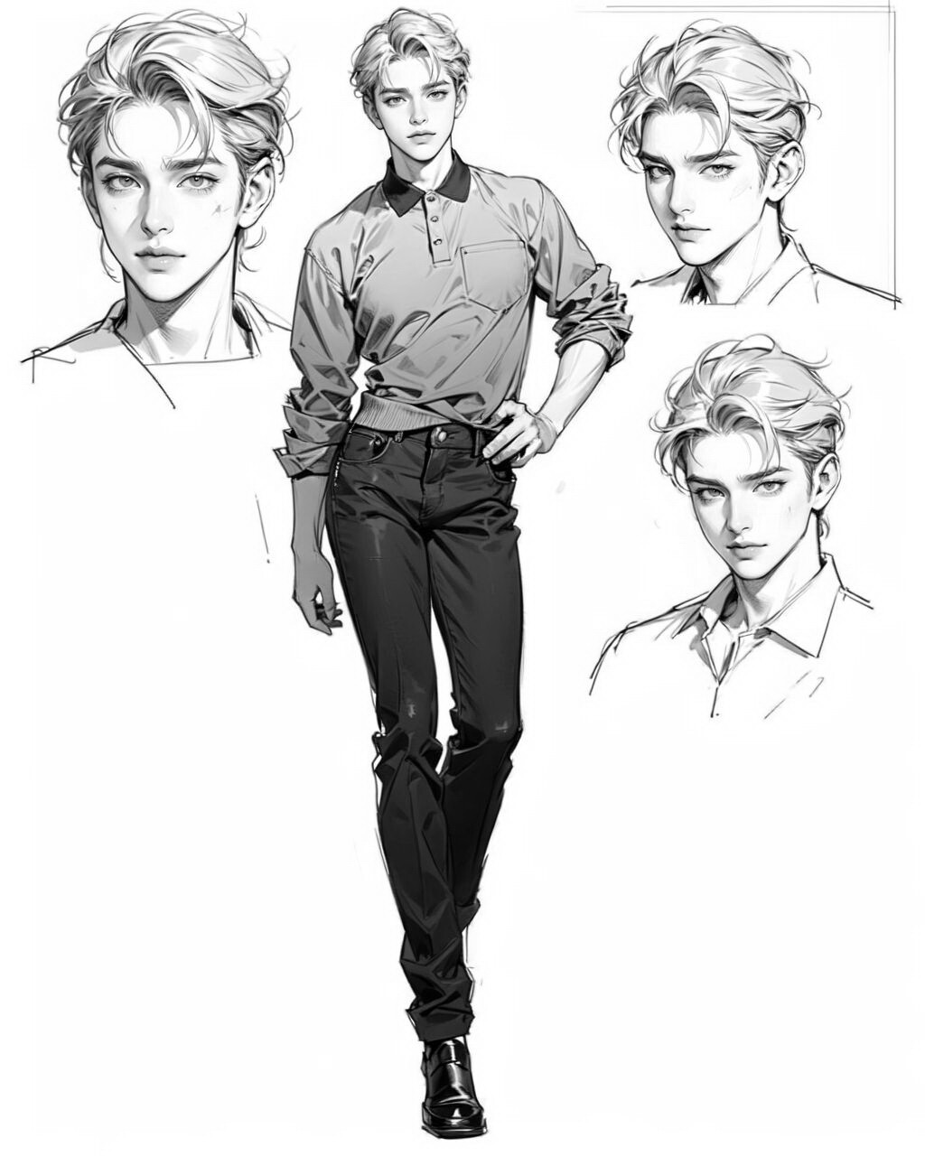 4K Anime Reference Art for Artists and Enthusiasts - 372 Various Korean ...